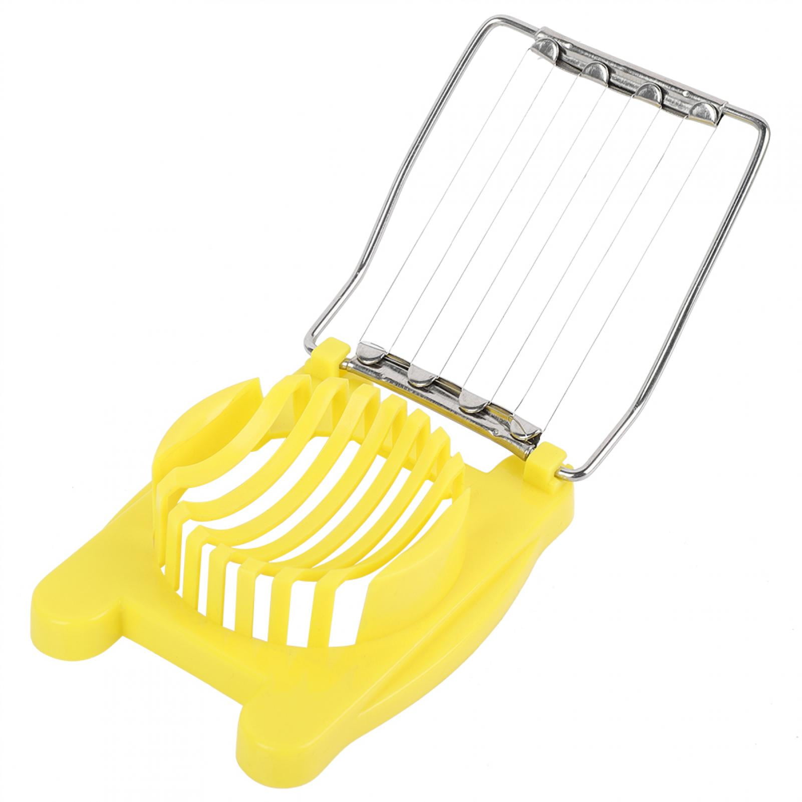 Multipurpose Slicer, Stainless Steel Wire Heavy-Duty Plastic Egg Cutter ...