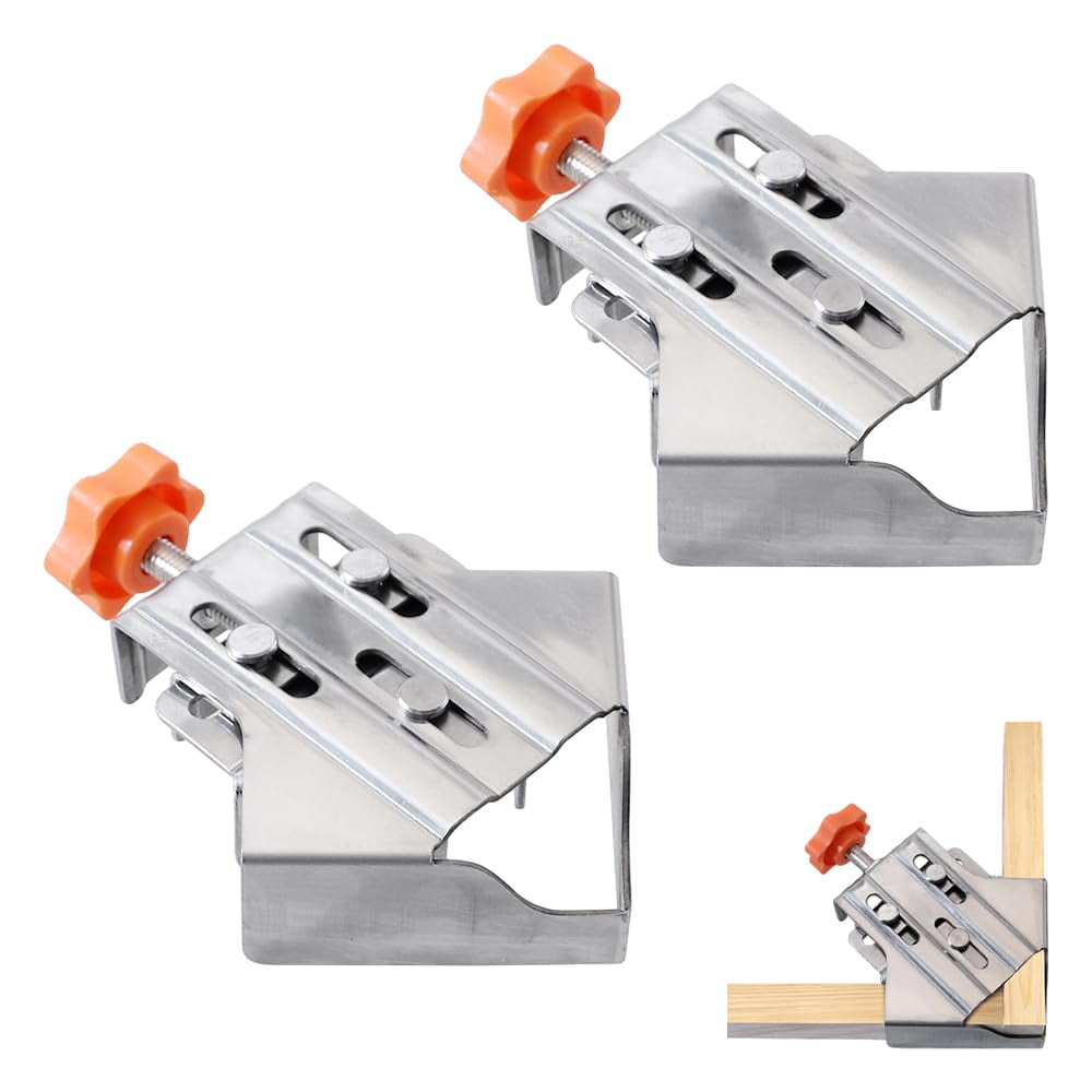 Multipurpose Stainless Steel 90 Degree Corner Clamp, Woodworking Right ...
