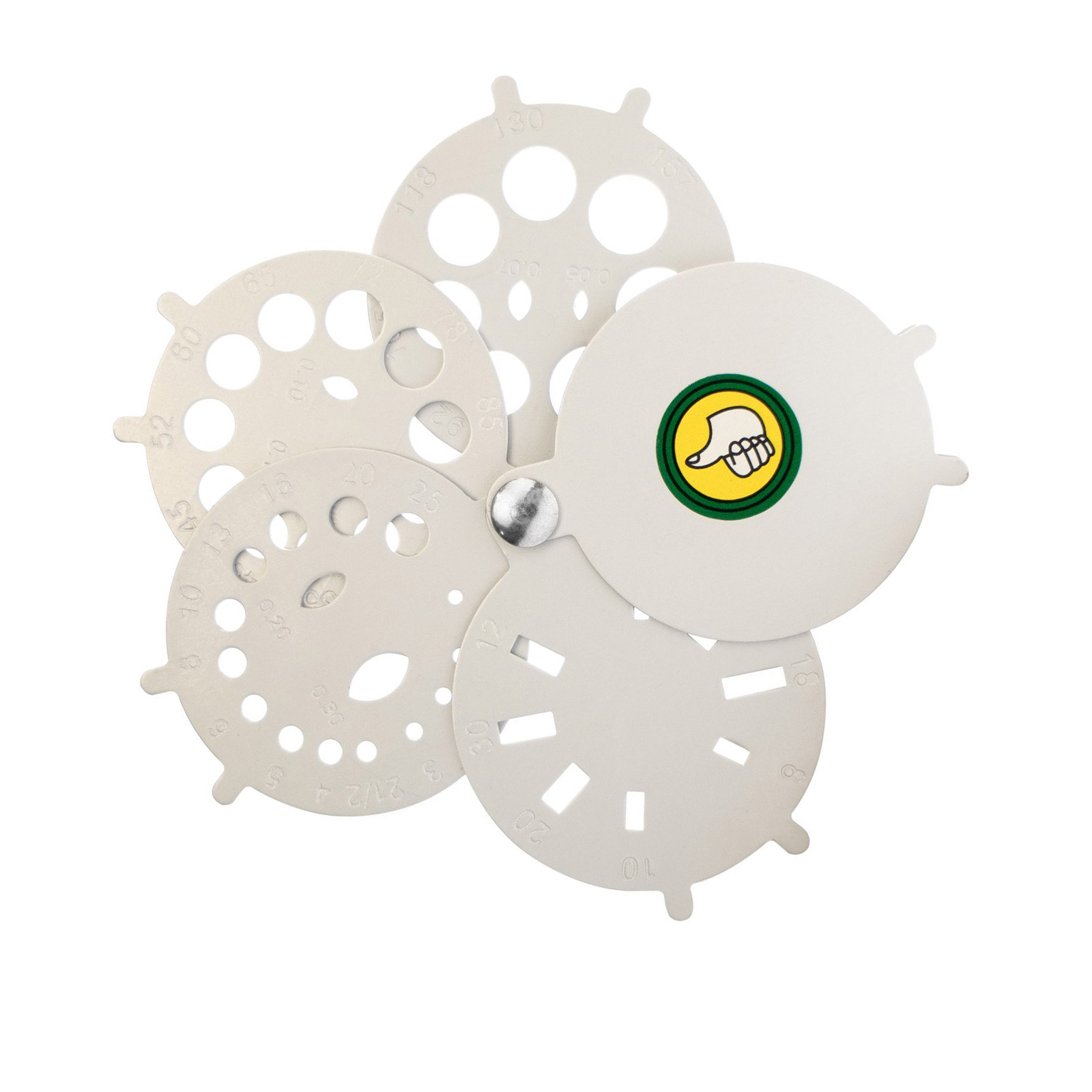 Multipurpose Stainless Steel Fan Gauge for Professional and Amateur Use ...