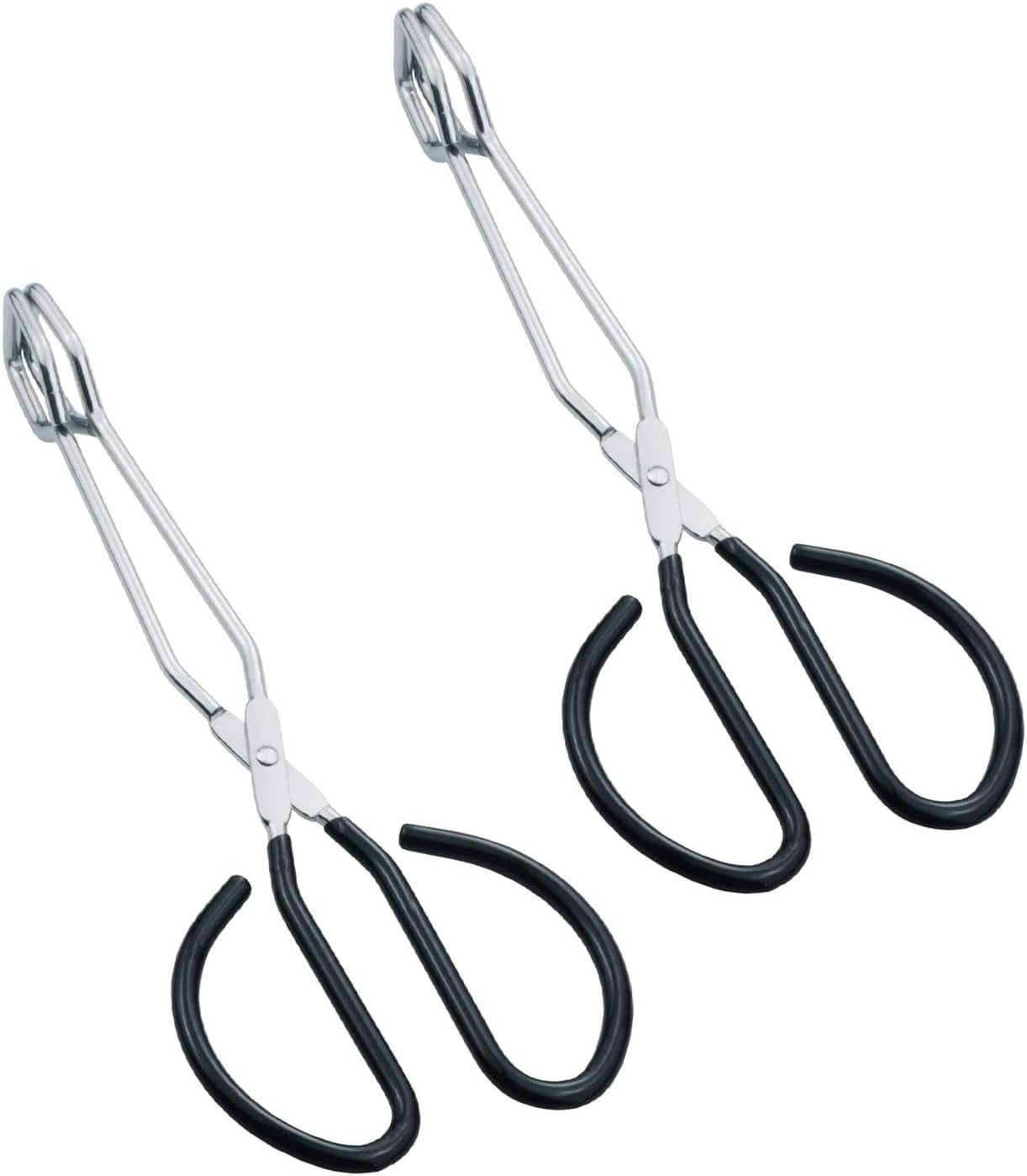 Multipurpose Stainless Steel Scissor Tongs, Professional Quality Heavy ...