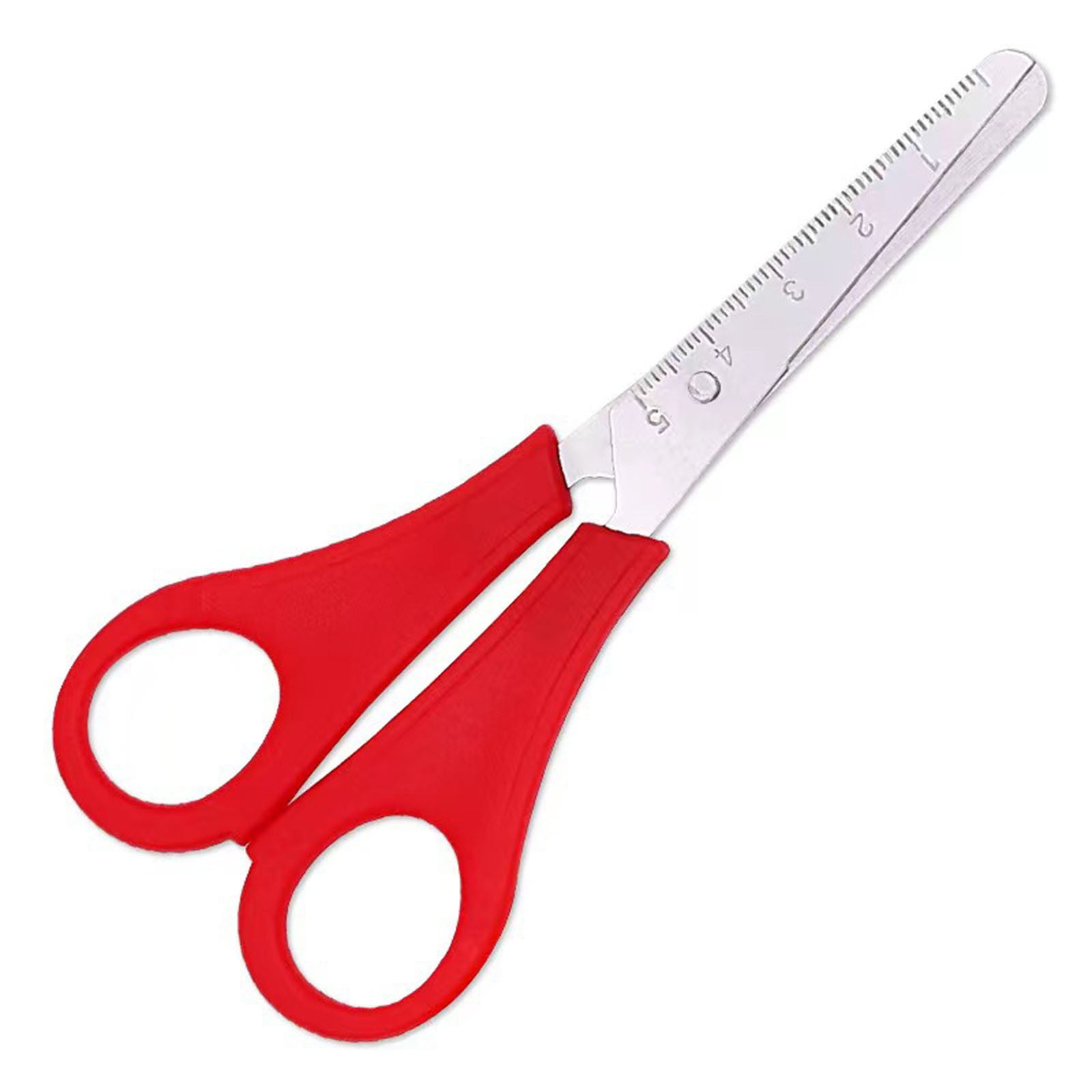 Multipurpose Stainless Steel Scissors Set | Graduated Measurement Ruler ...