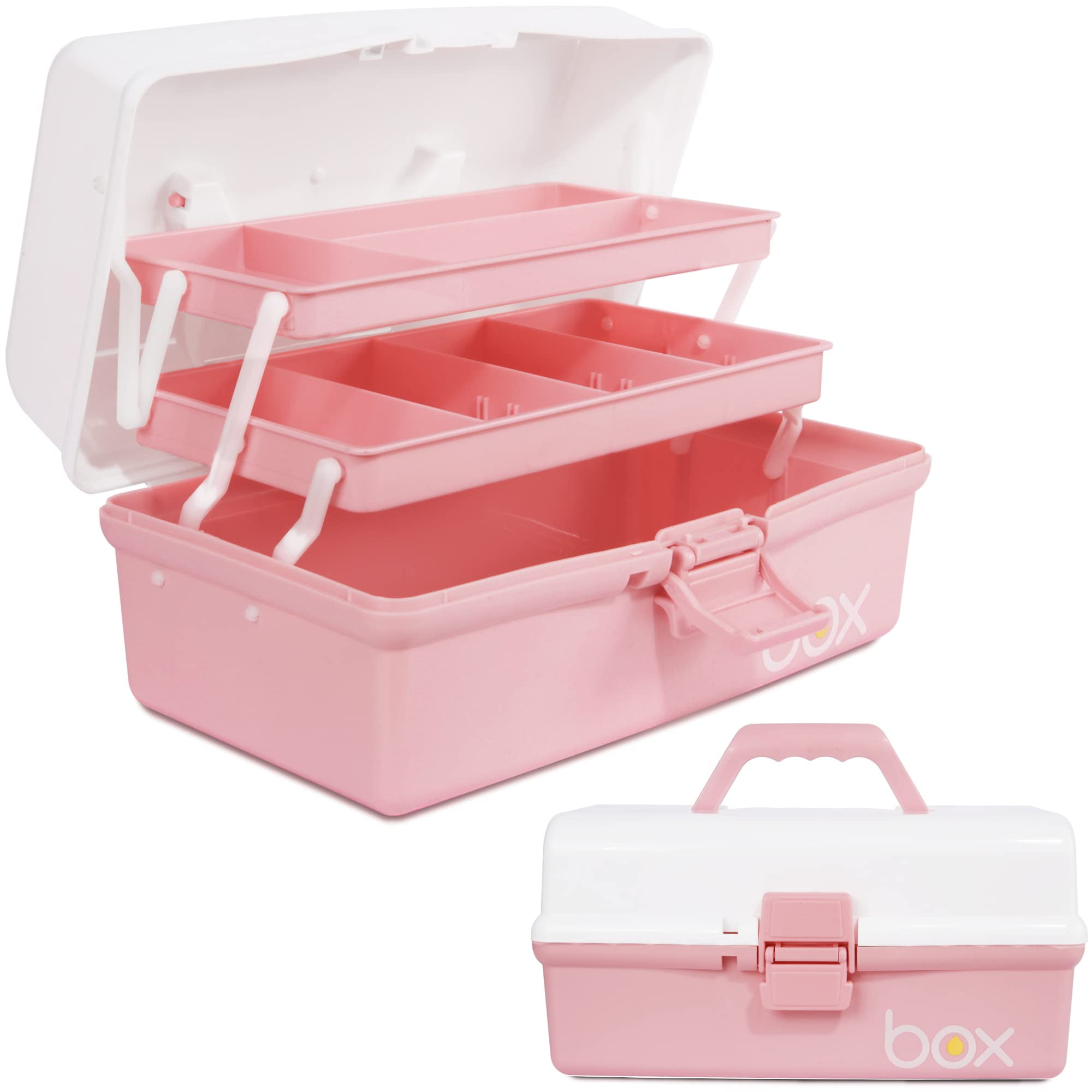 Multipurpose Storage Box Organizer 3 Layer Folding 12 Inch Tool Box ...
