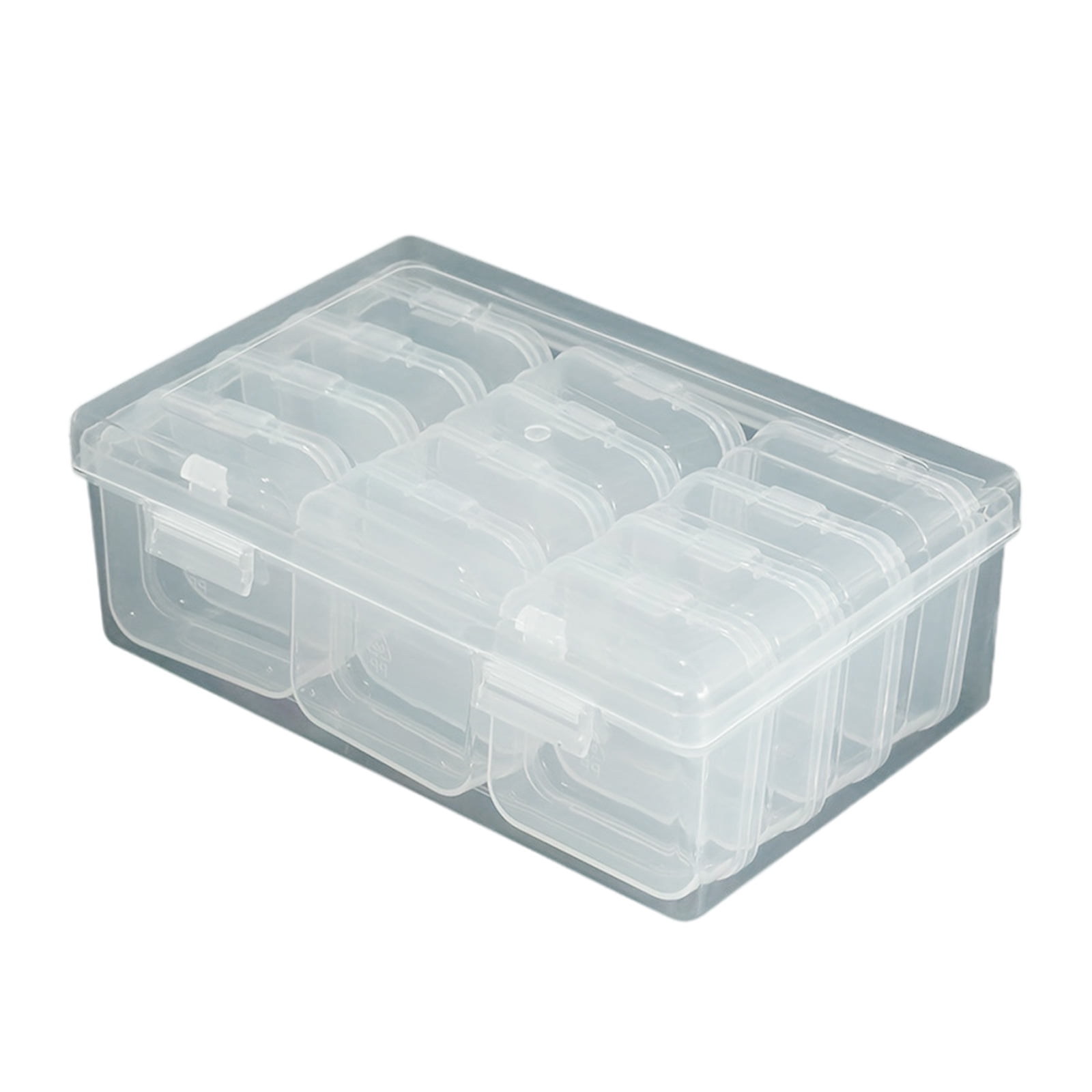 Multipurpose Storage Solution Various Slot Plastic Boxes Stackable ...