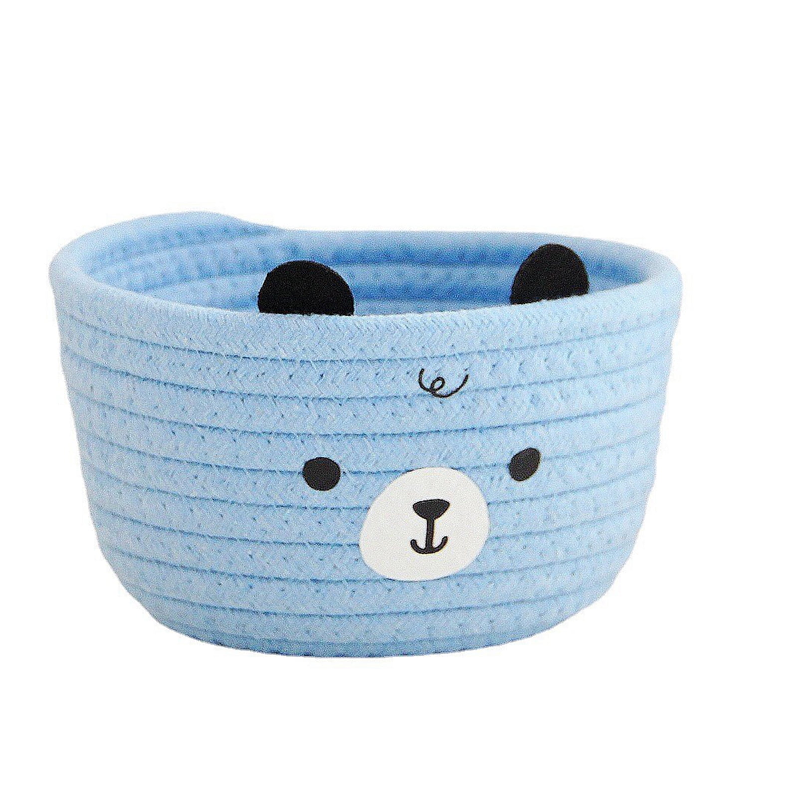 Multipurpose Sturdy Cotton Rope Storage Bin with Lovely Patterns ...