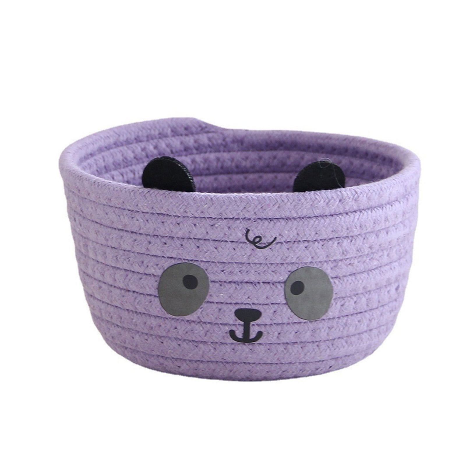 Multipurpose Sturdy Cotton Rope Storage Bin with Lovely Patterns ...