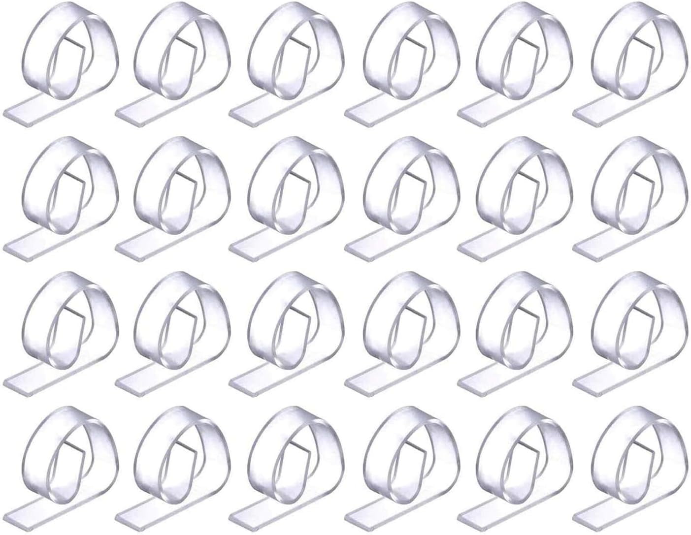 Outdoor Tables Tablecloth Clips, Stylish Design Transparent Abs Plastic ...