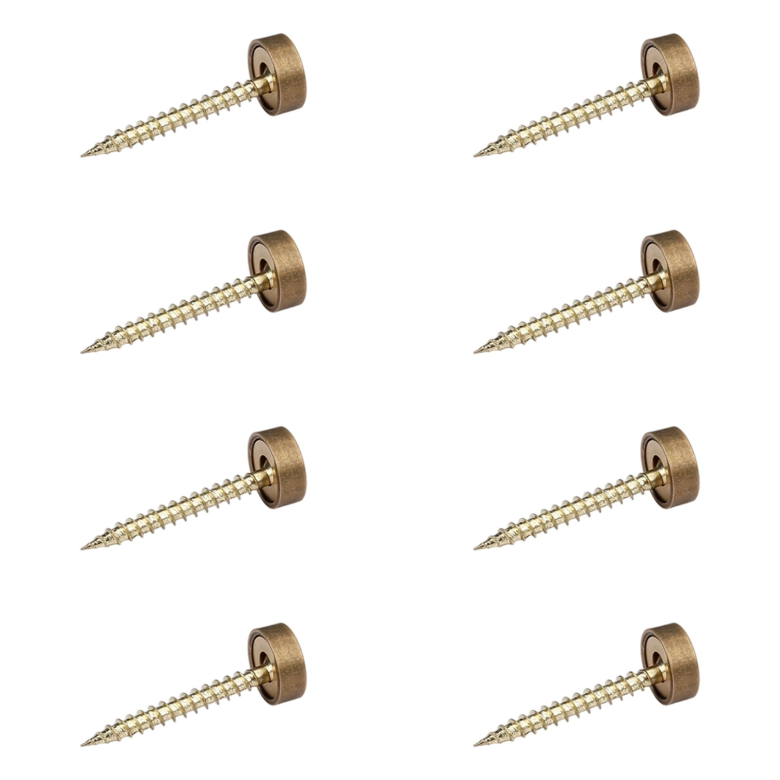 Multipurpose Tapping Brass Screws With Caps Rustproof Construction ...