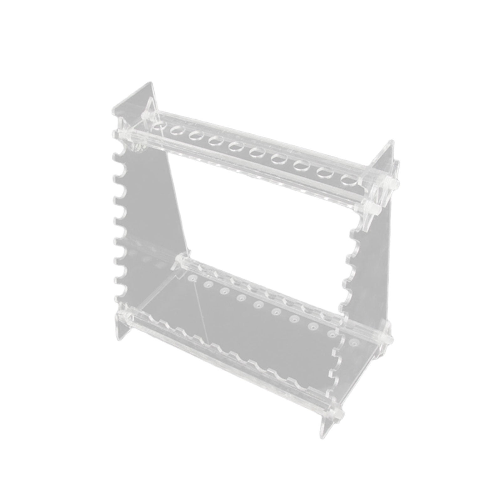 Multipurpose Test Tube Holder Organizers Clear Test Tube Rack ...