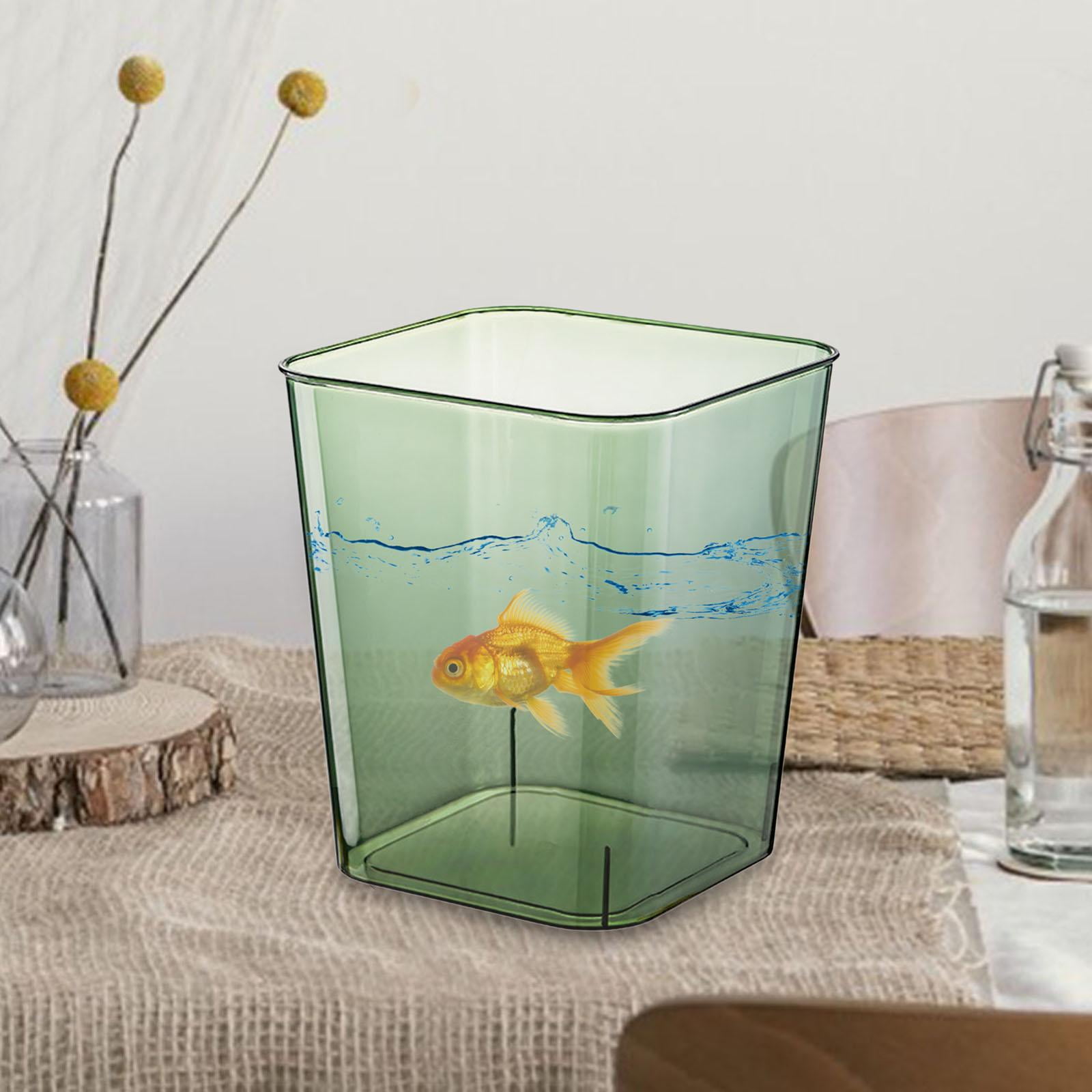 Multipurpose Trash Basket Storage Box Transparent Light Luxury ...