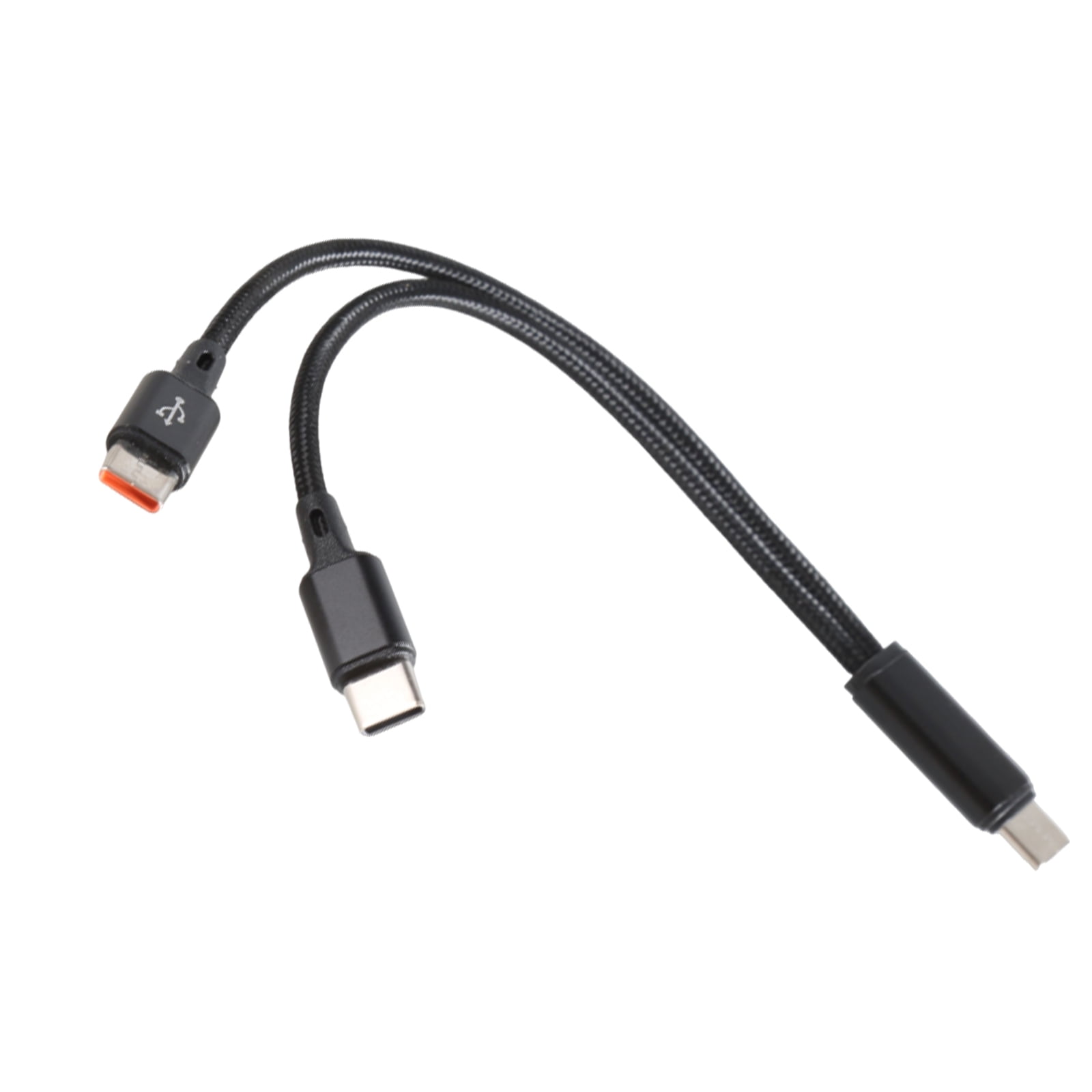 Multipurpose USB Type C to Type C Splitter Cable 2 Charging Wire for ...