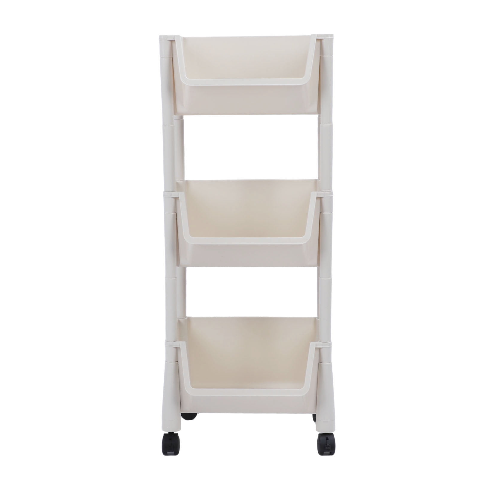 Multipurpose Utility Cart With Smooth Rolling Wheels, Organize Supplies ...