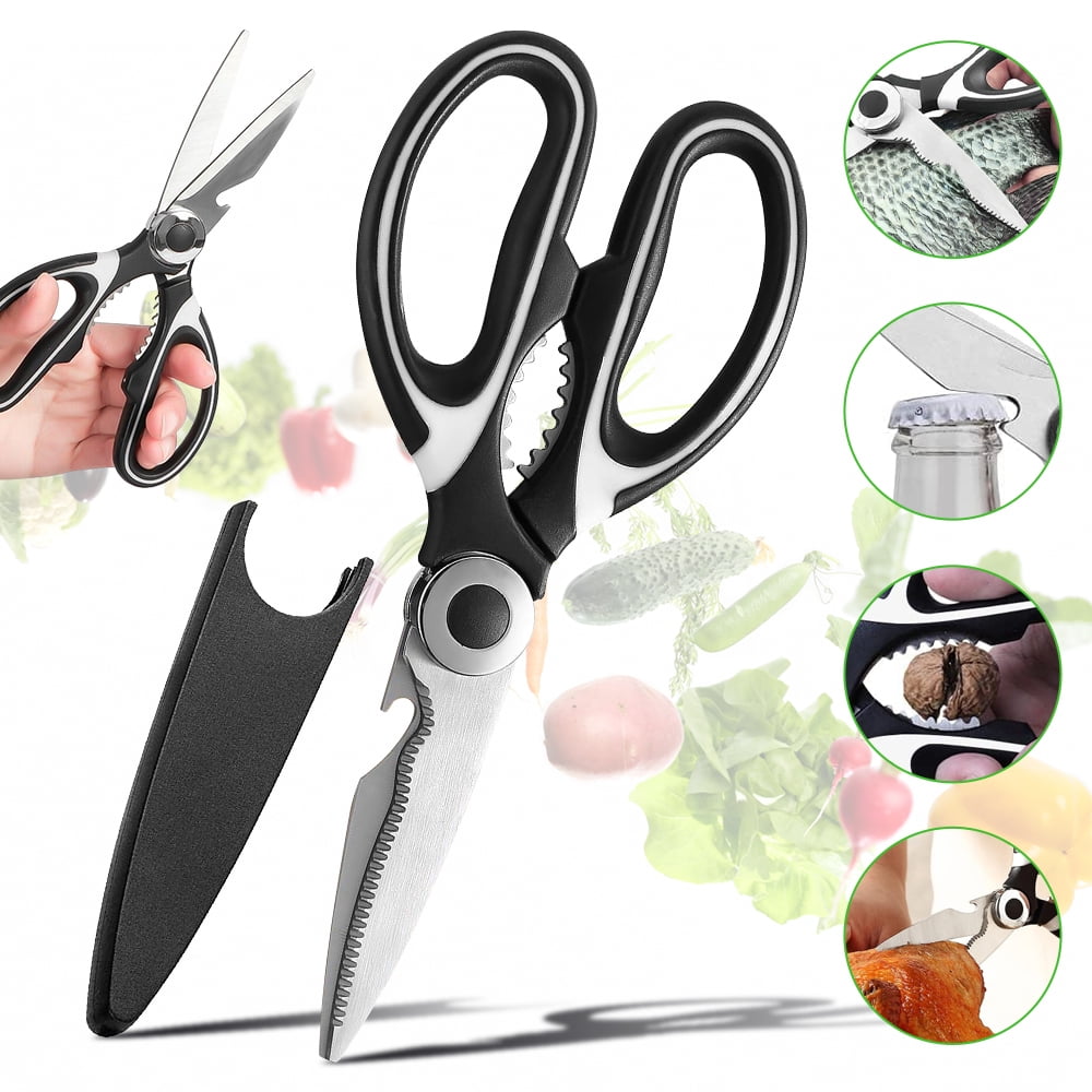 Multipurpose Utility Kitchen Scissors - Welan 1 Pack Heavy Duty ...