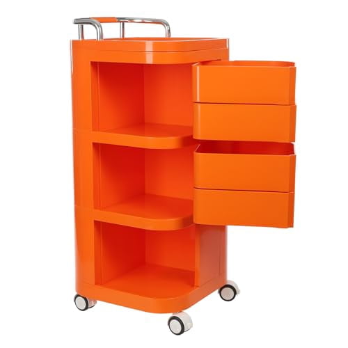 Multipurpose Utility Storage Cart, Storage Cabinet with Wheels and ...