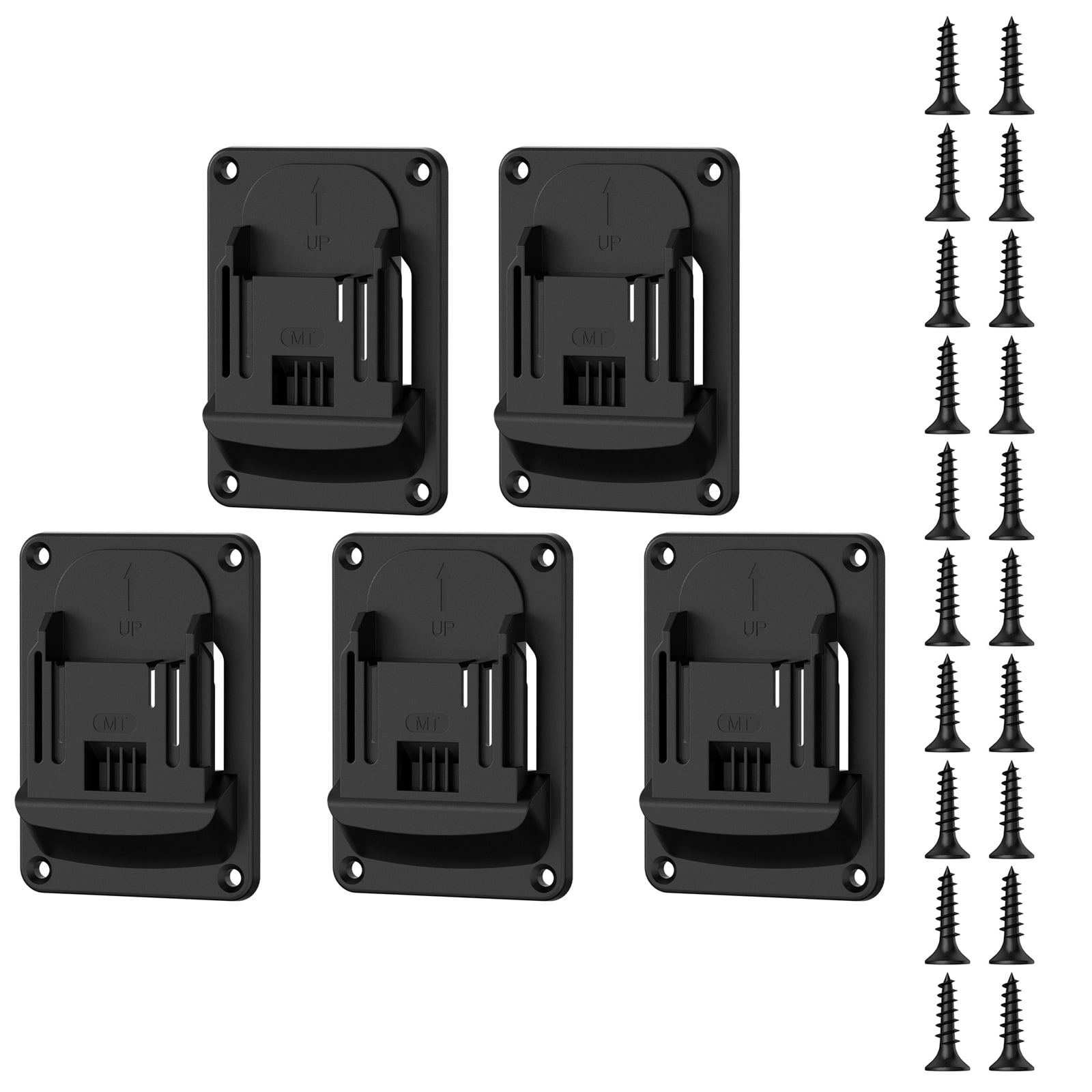 Multipurpose Wall Mounting Rack Set Of 5 For 18V Electric Tool ABS ...