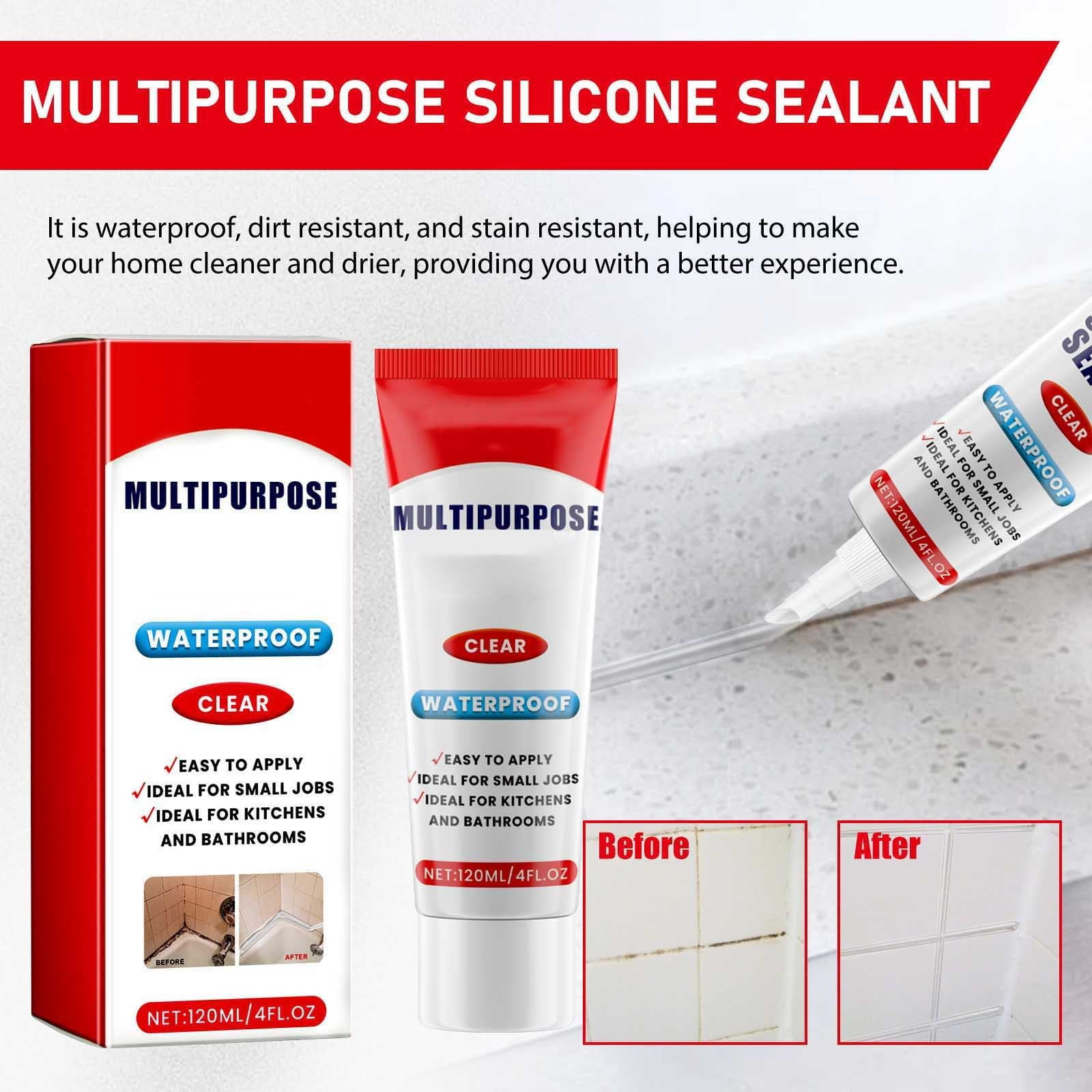 Multipurpose Waterproof Sealant | 120ml Tube | Stain & Dirt Resistant ...