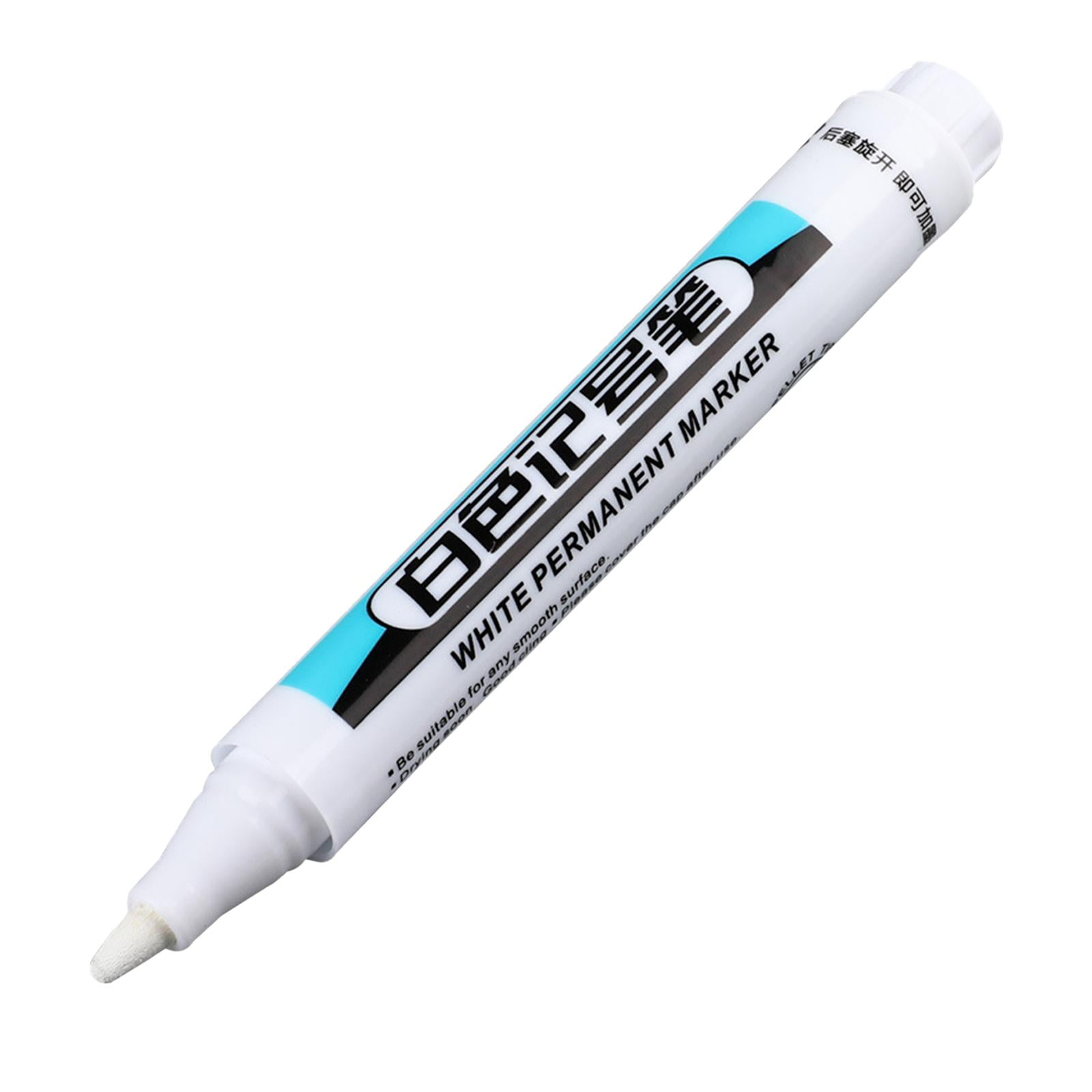 Multipurpose White Markers Paint Pen Carpenter DIY Crafts Marking Tool ...