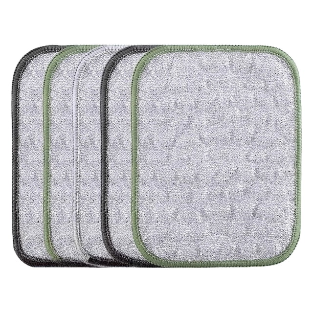 Wet And Dry Dishcloth Multipurpose Wire Dishwashing Rags For And Dry ...