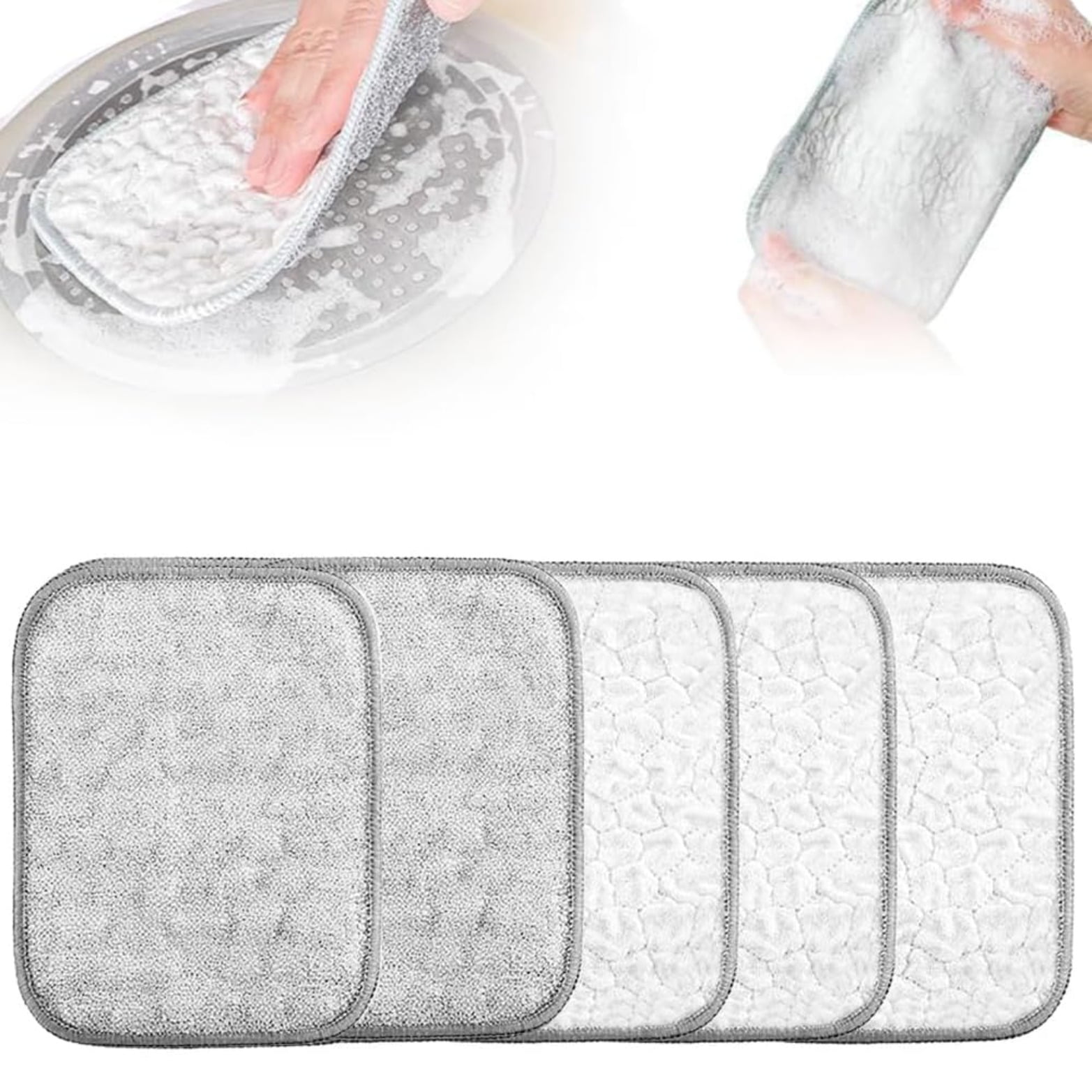 Multipurpose Wire Dishwashing Rags for Wet and Dry, 2026 New Powerful ...