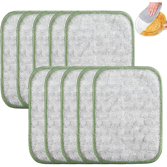 Multipurpose Wire Dishwashing Rags for Wet and Dry,Stainless Steel Wire ...