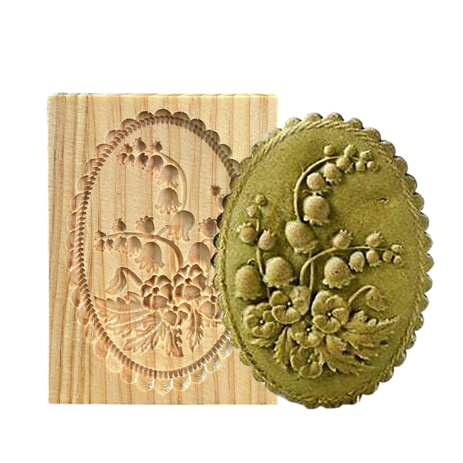Multipurpose Wooden Biscuits Mould For Baking Enthusiasts User friendly ...