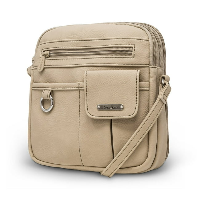 Multisac North South Zip Around Crossbody Bag For Women - Walmart ...