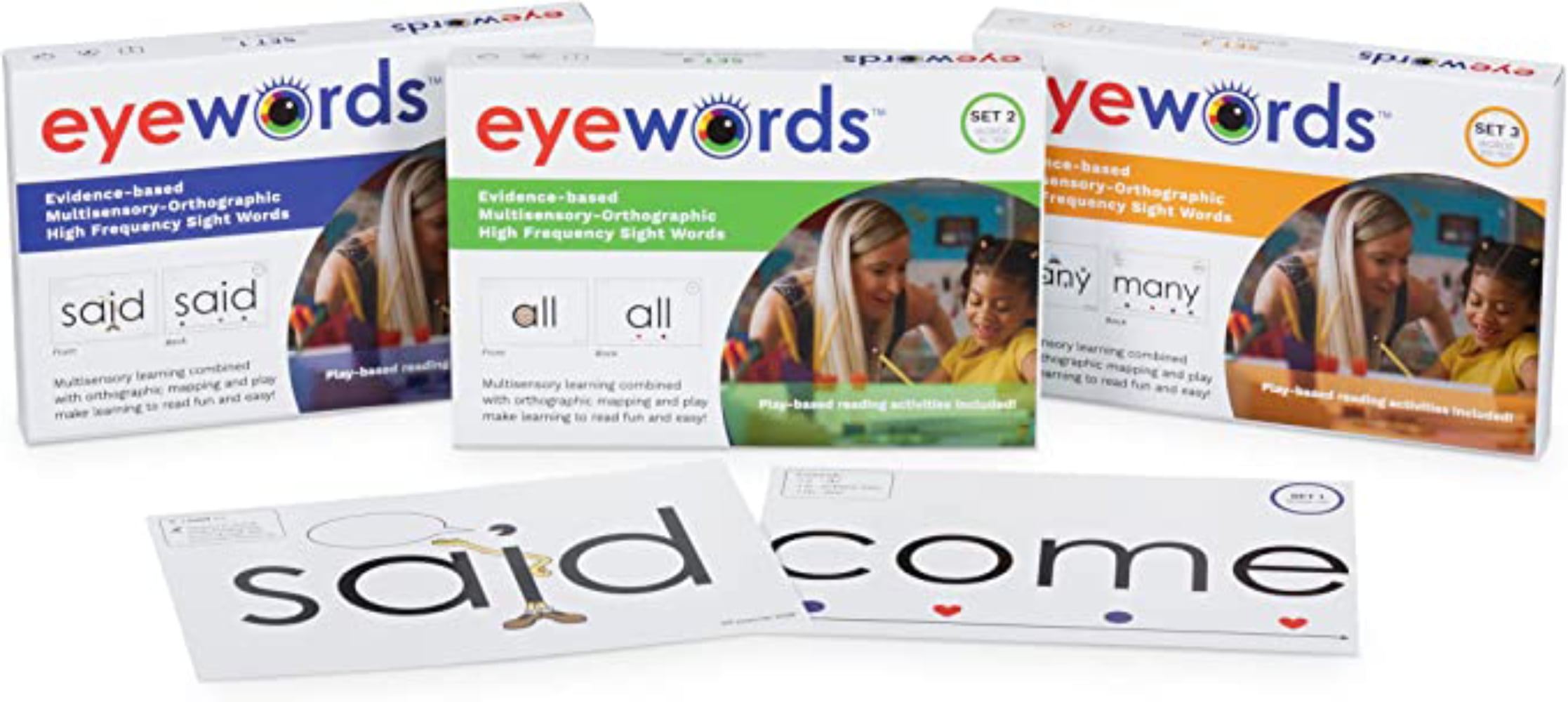 Multisensory-Orthographic High Frequency Sight Word Teaching Cards ...