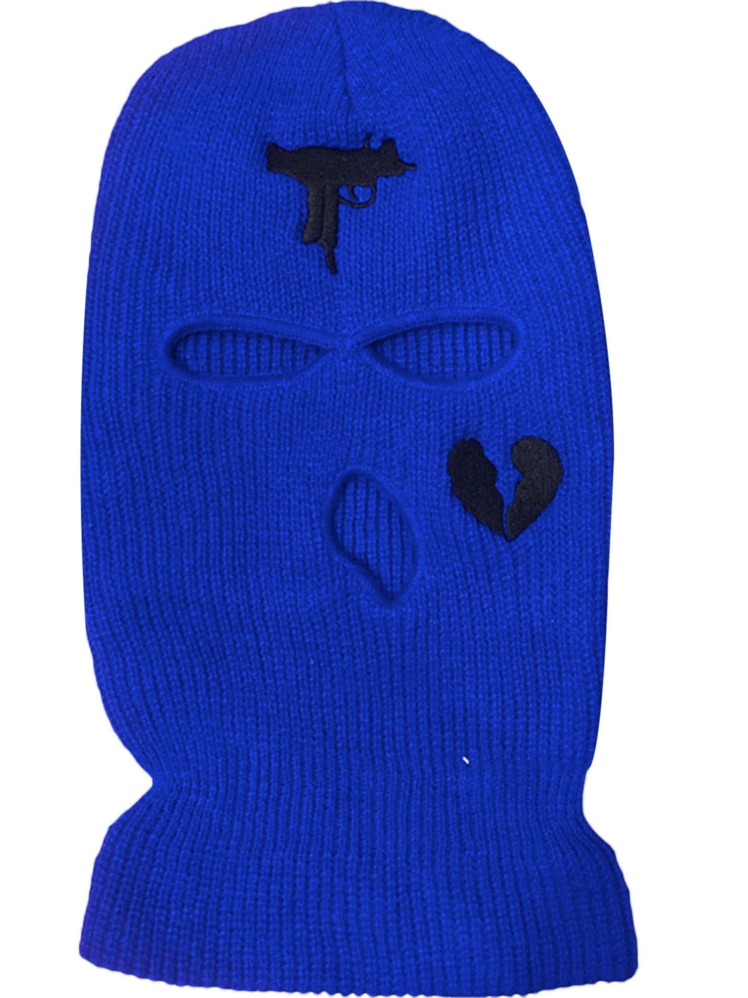 Multitrust 3-Hole Full Face Cover Thermal Knit Ski Mask Winter ...