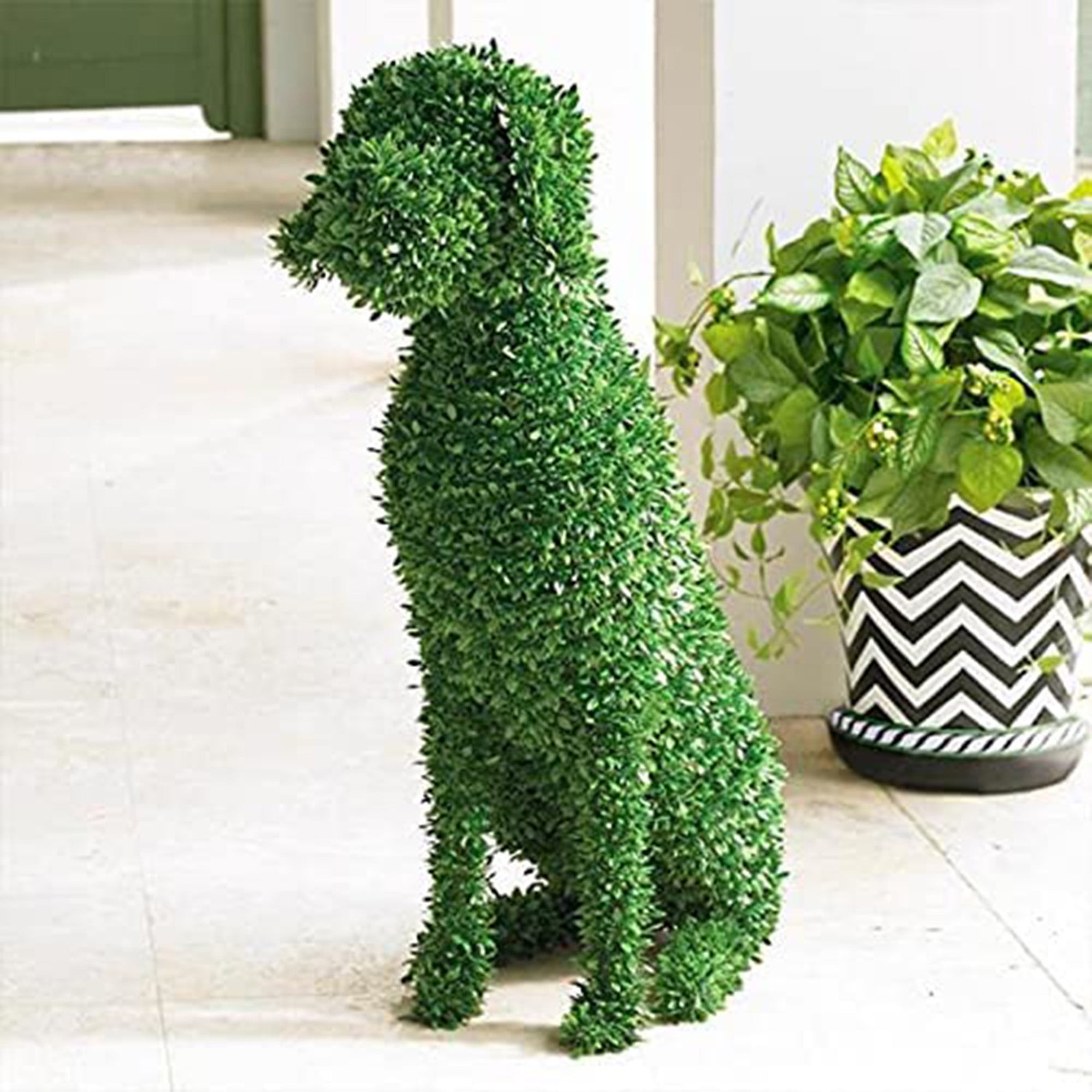 Multitrust Green Lifelike Peeing Dog Decor for Patio, Yard, Garden ...