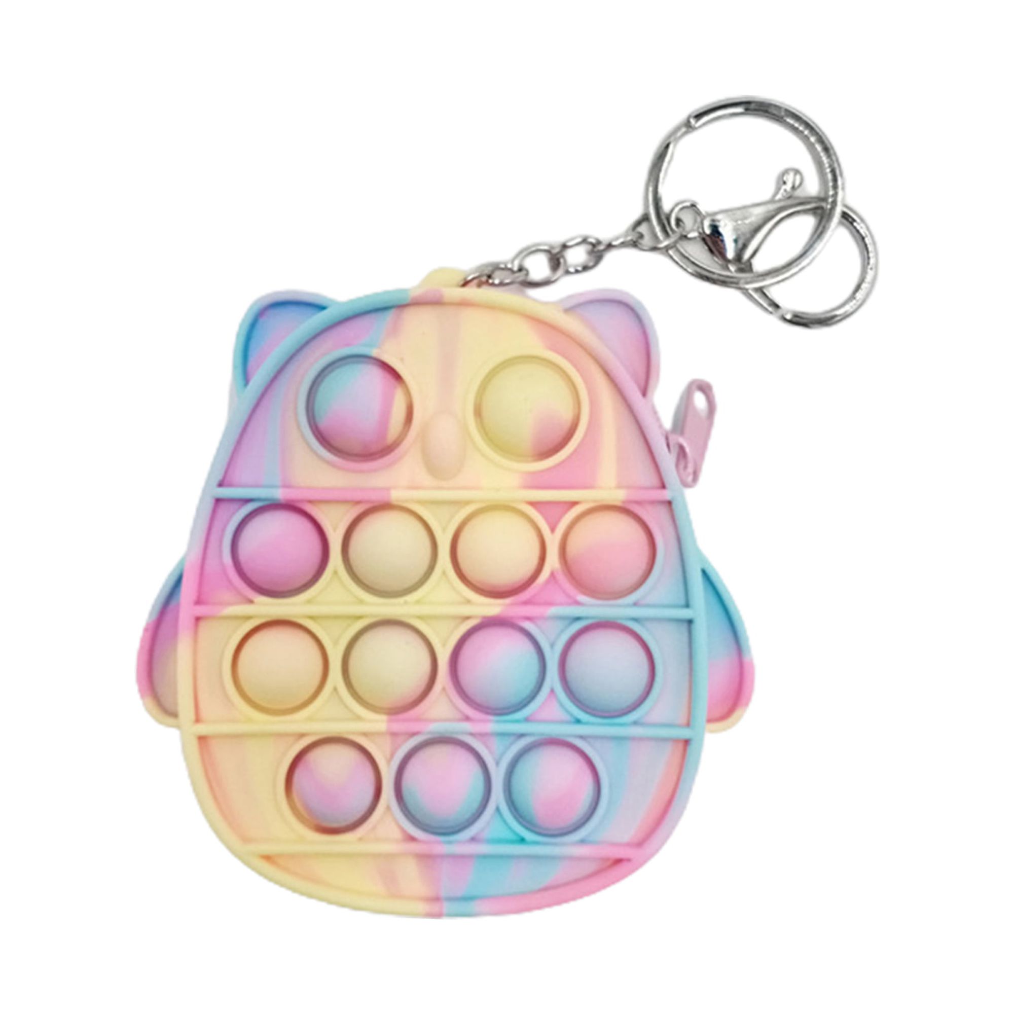 Multitrust Female Change Purse Owl Avocado Shaped Short Wallet Fidget ...