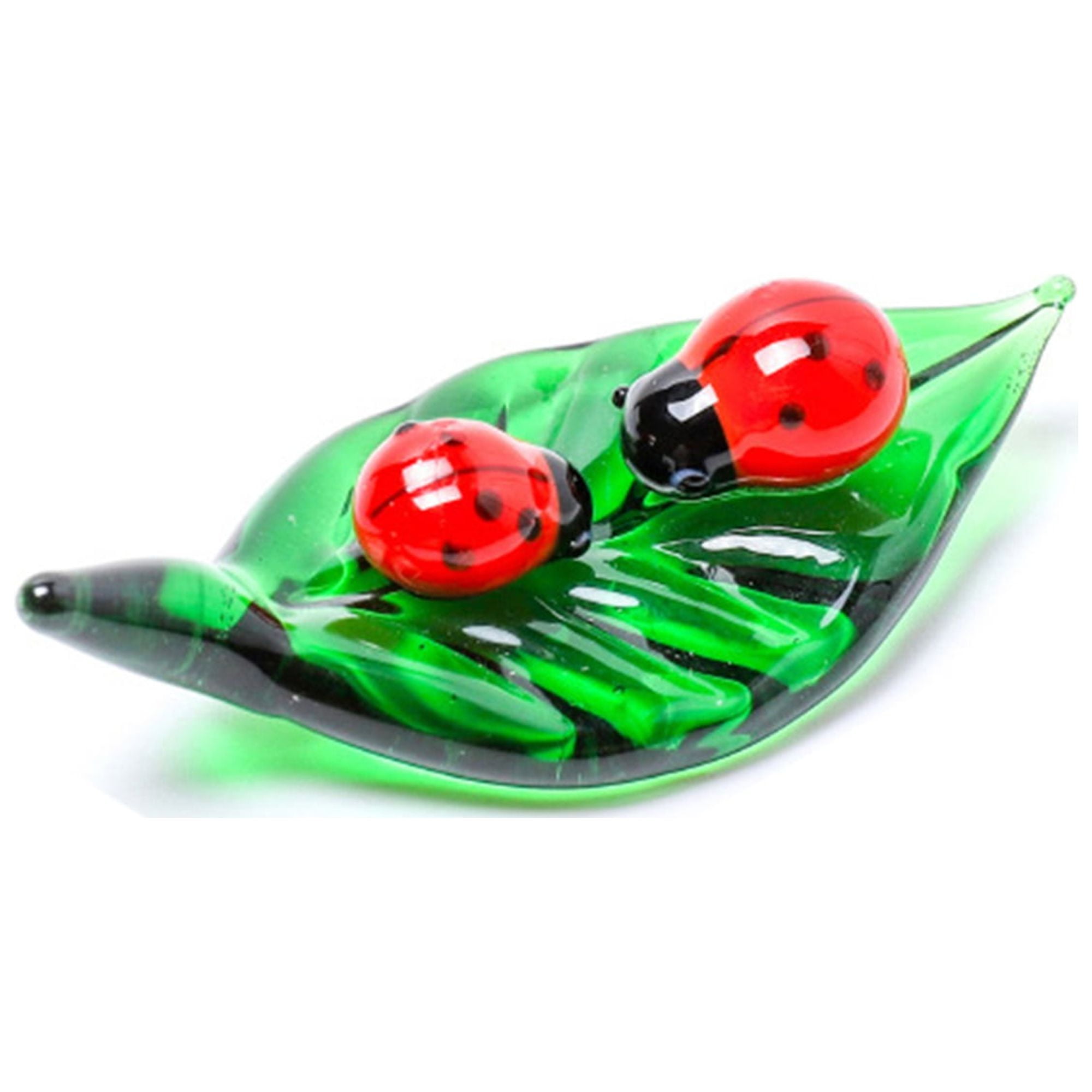 Multitrust Glass Insect Figurines Decoration, Natural Insect Shaped ...
