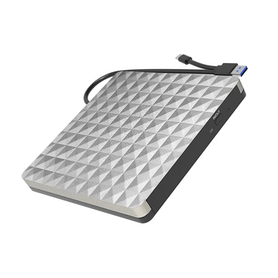 Multiunctional USB3.0 USB C External Optical Drives Burners, Fast Speed ...