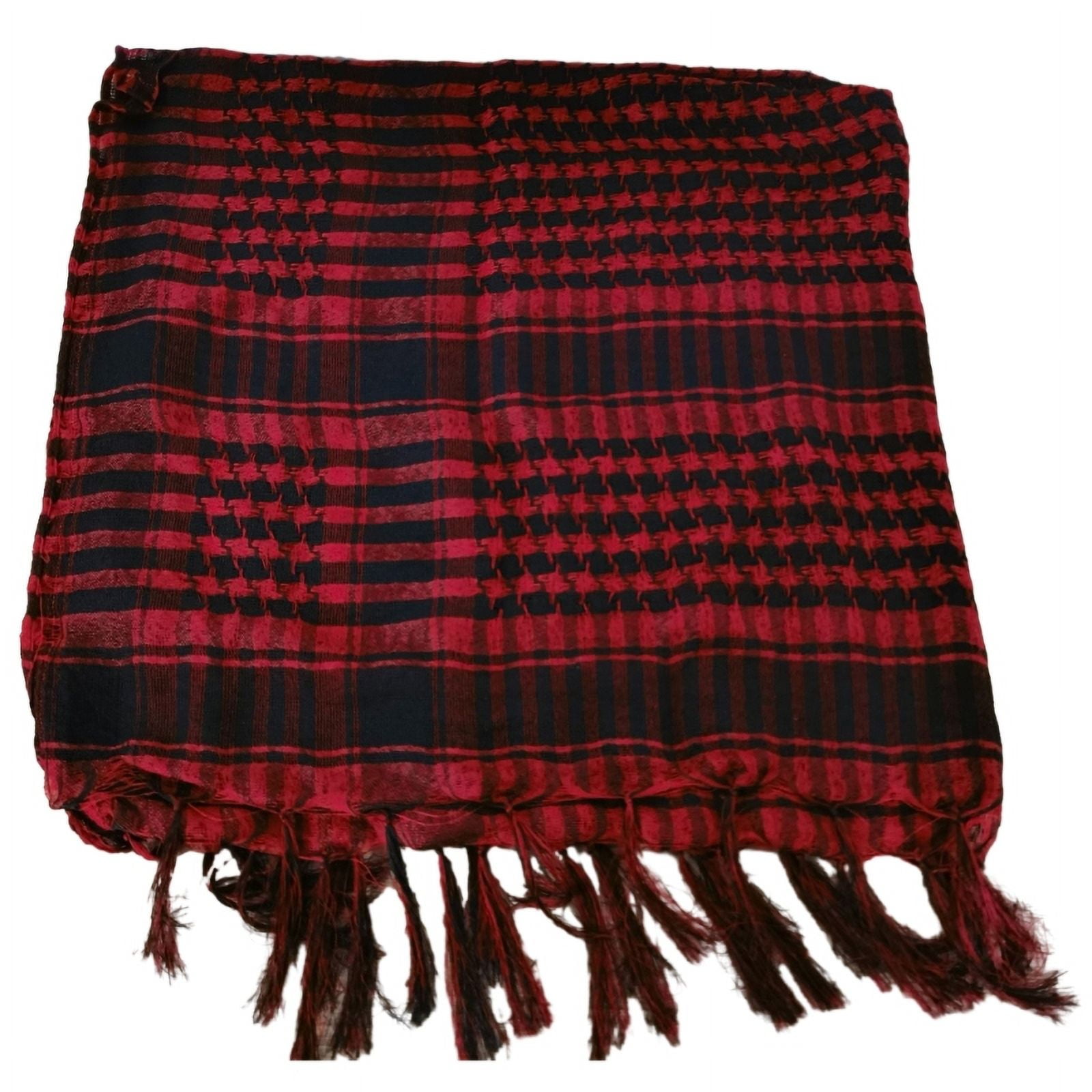 Multiuse Arafat Hijab Scarf Tassels Shawl Bandana Adult Desert Arab ...