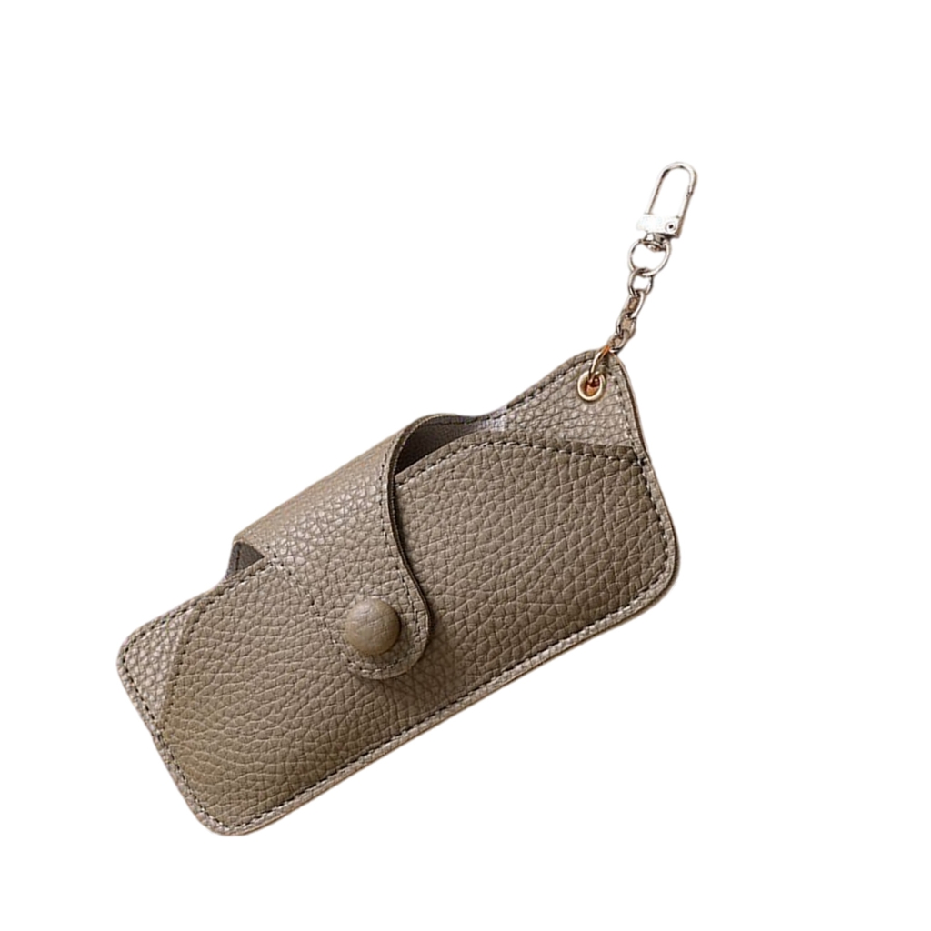 Multiuse PU Glasses Holder for Everyday Use with Flock Inner Layer for ...