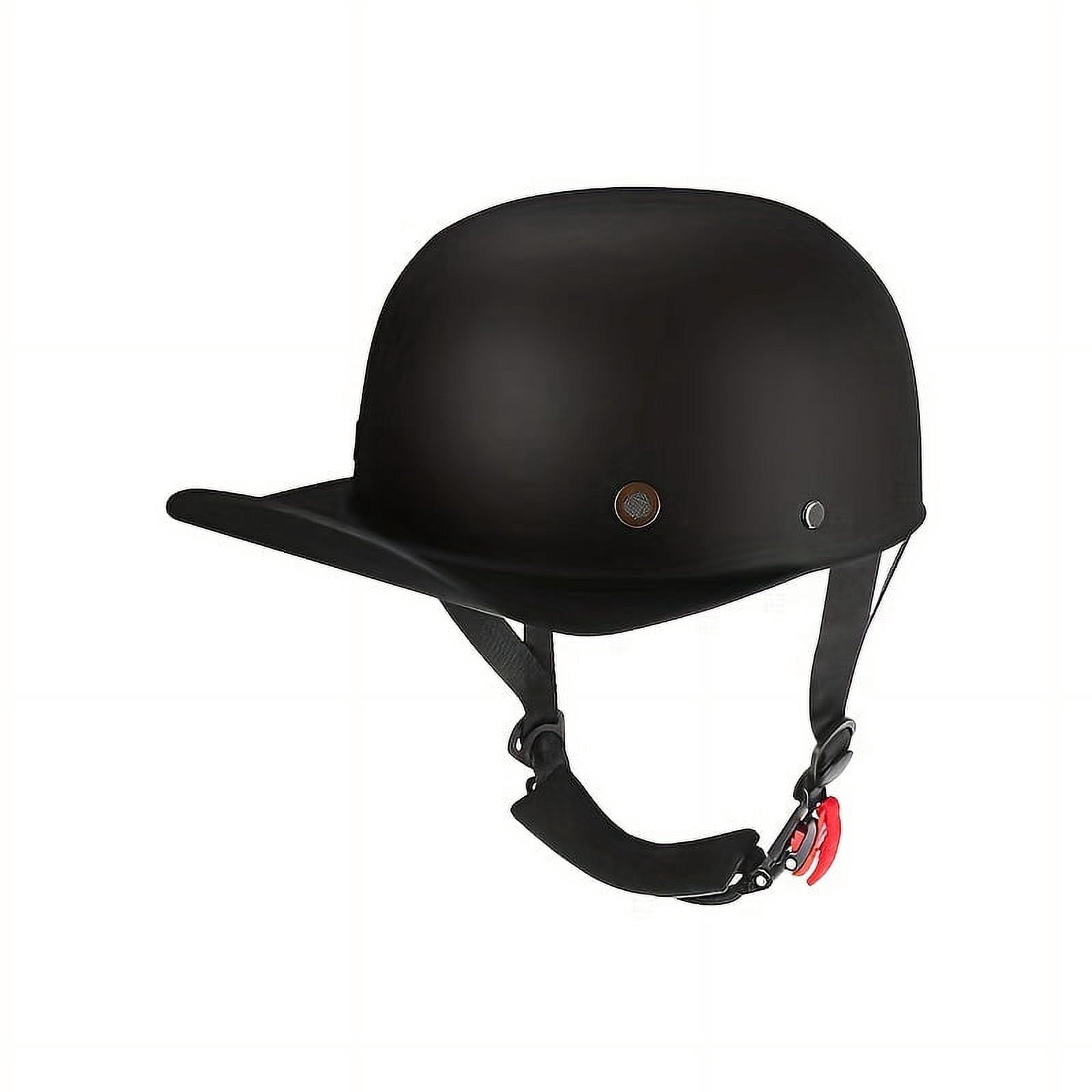 Multiuse Unisex Retro Half Helmets - ABS Shell, Skull Cap & Baseball ...
