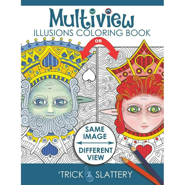 illusion coloring book