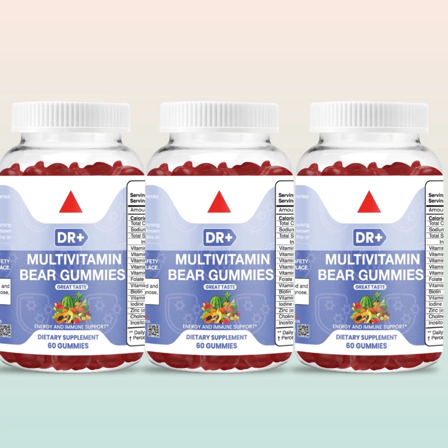 Multivitamin Bear Gummies for Daily Wellness | Multivitamin Gummies ...