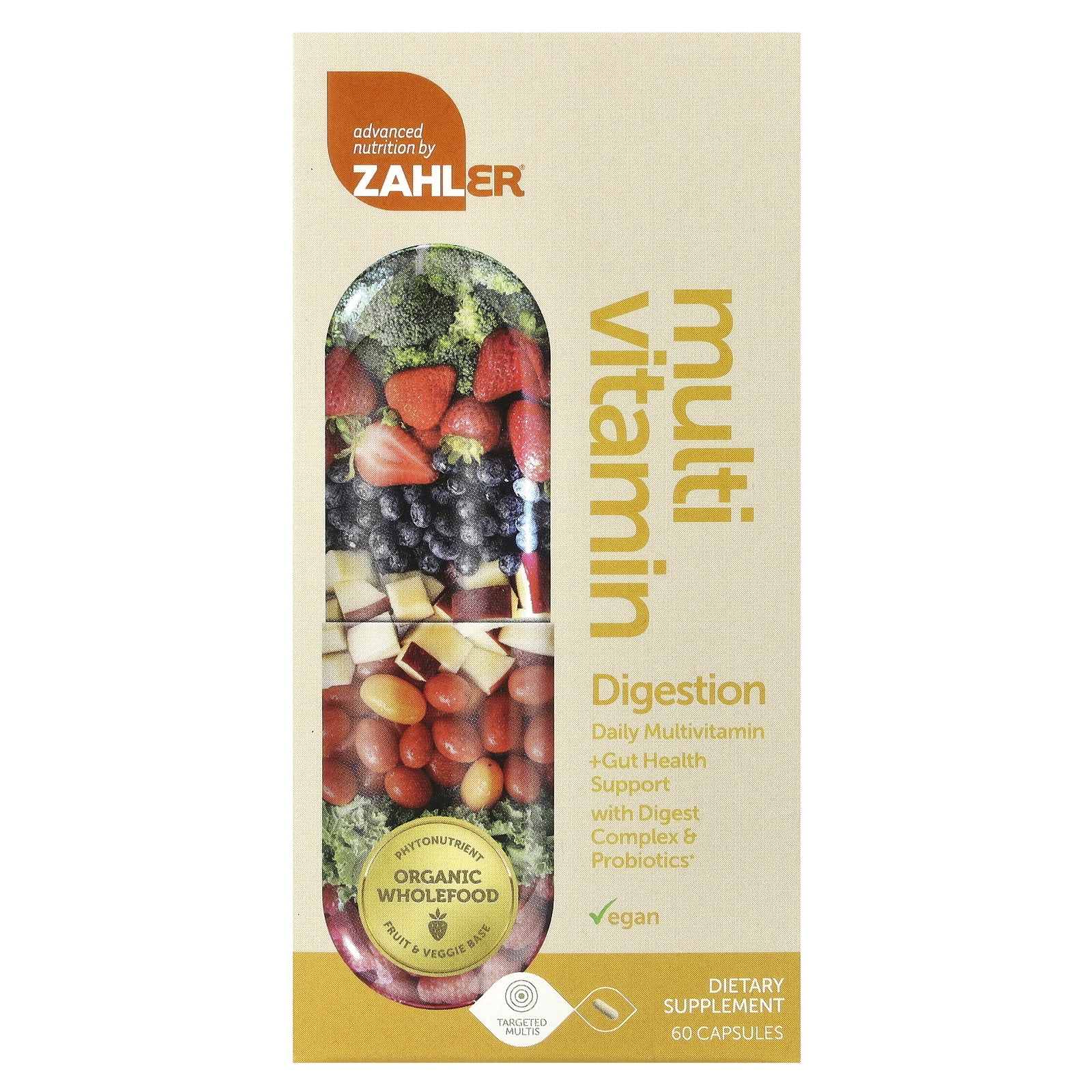 Multivitamin Digestion, Daily Multi + Gut Health Support With Digest ...