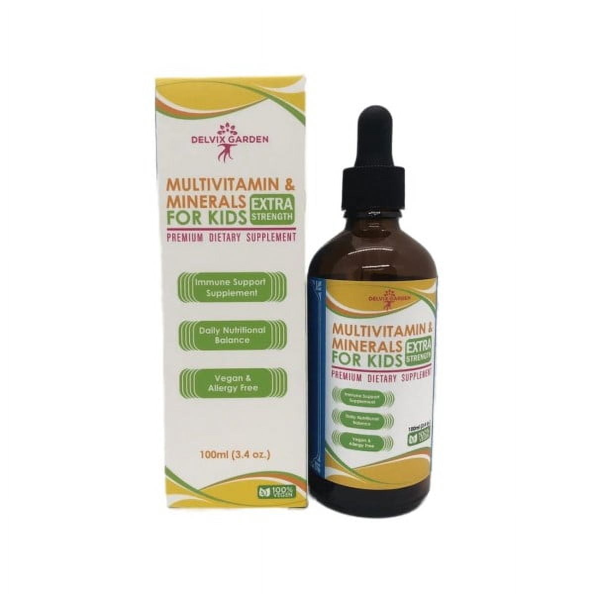 Multivitamin Drops for Kids – Liquid Vitamins for Growth & Immune ...