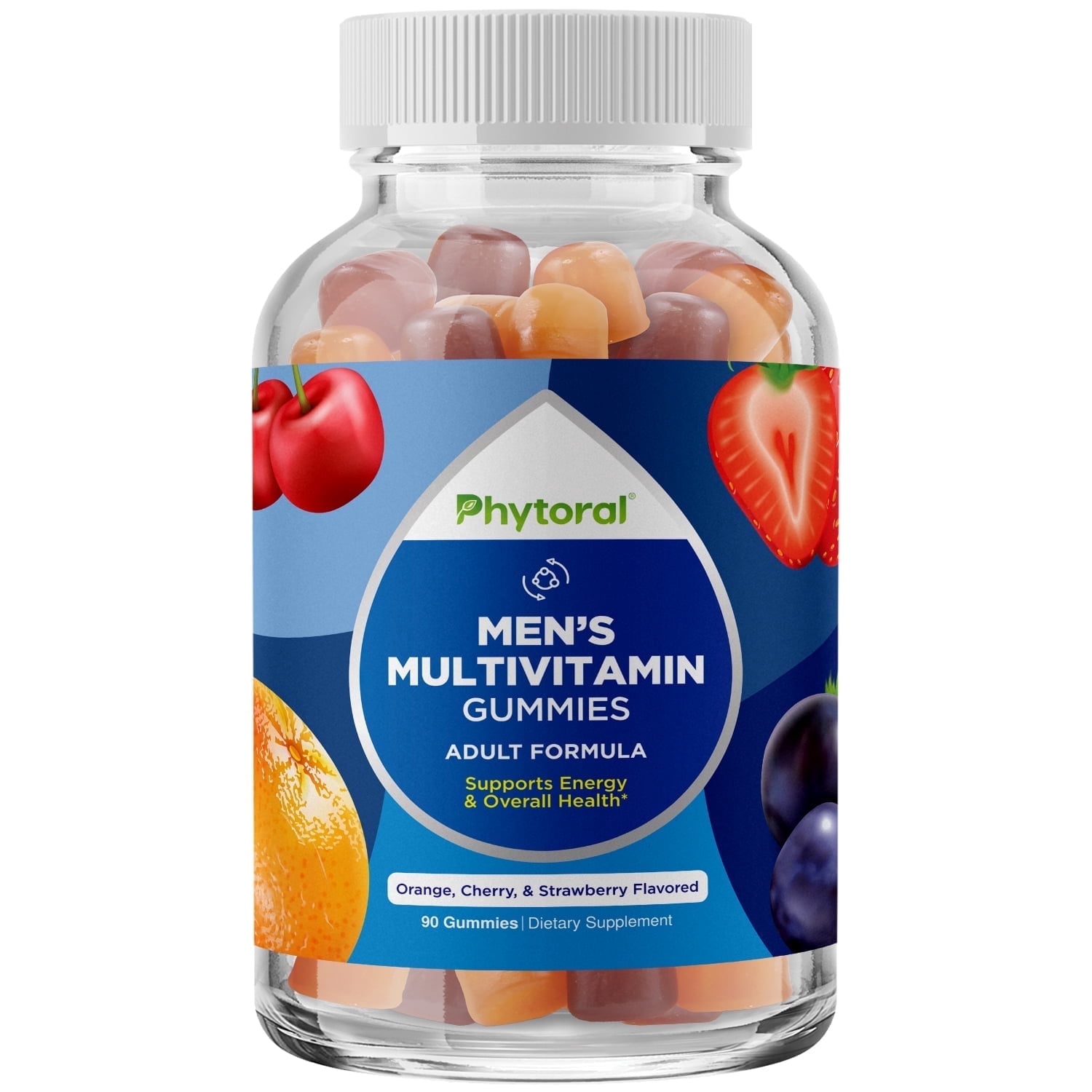 Phytoral Multivitamin Gummies for Men, Immune Support with Zinc, Iron ...