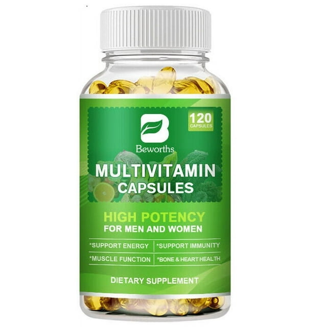 Multivitamin Highest Potency Daily Vitamins And Minerals Supplement 120