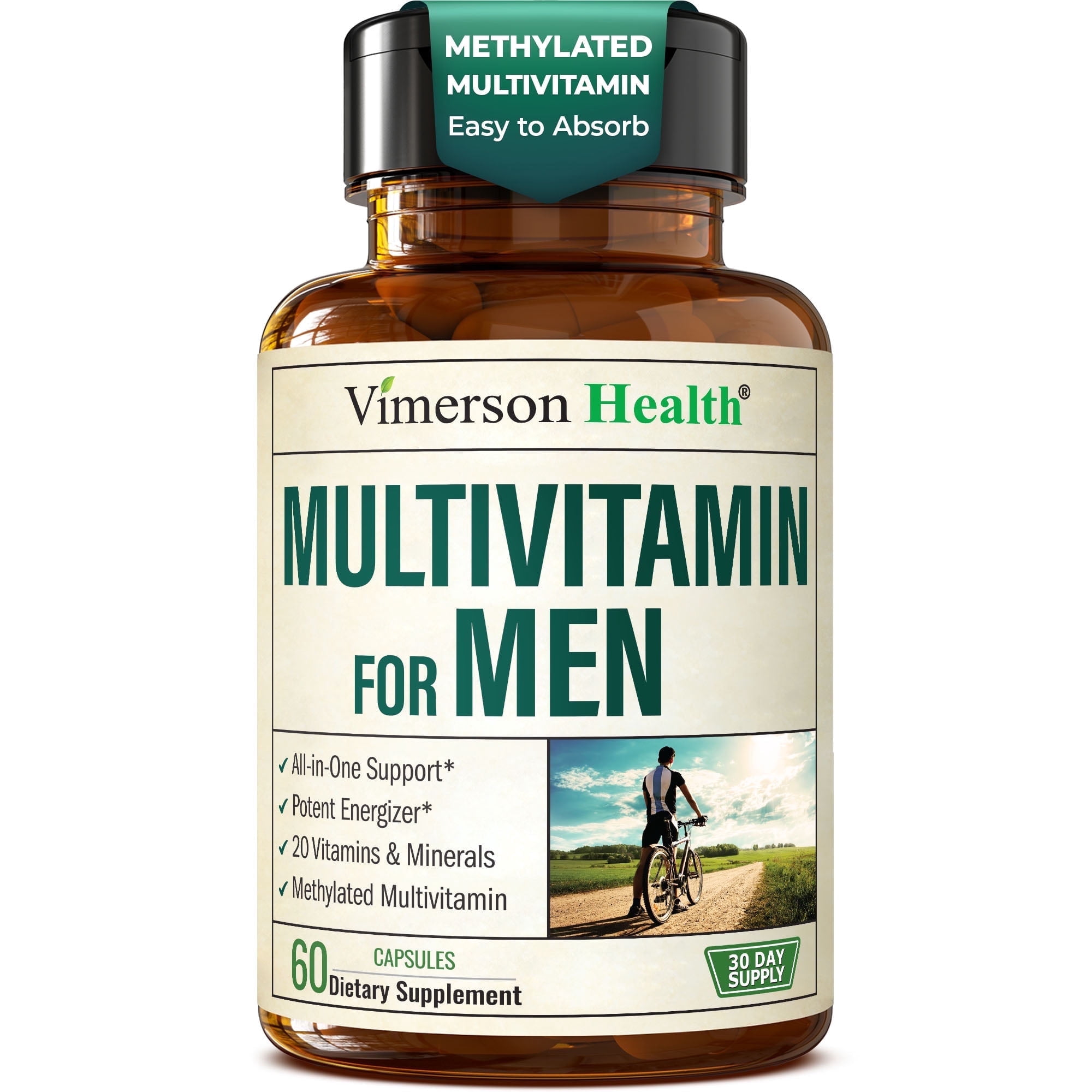 Multivitamins for Men – Methylated Mens Multivitamin & Multimineral ...