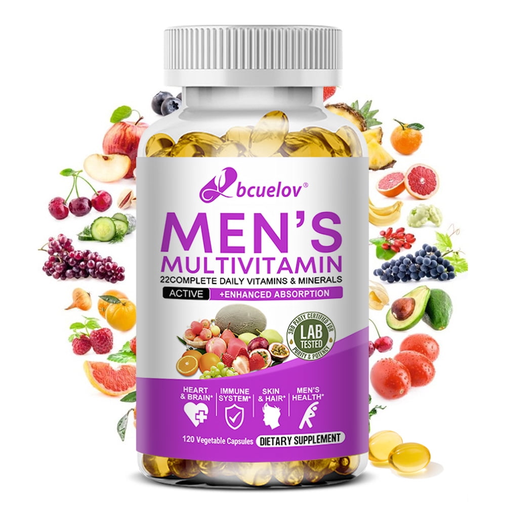 Multivitamin for Men – Mens Multivitamins & Multiminerals Capsules with ...