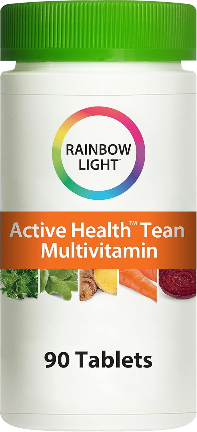 Rainbow Light Active Health Teen Multivitamin Daily Immune Support ...
