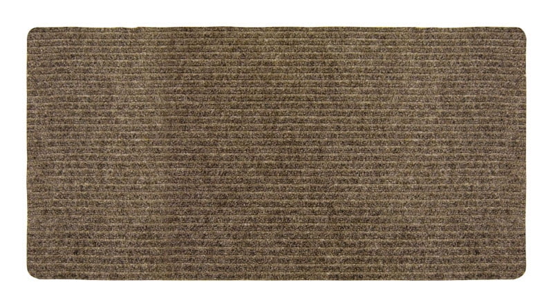 Multy Home Concord 24 in. W X 60 in. L Tan Polyester/Vinyl Utility Mat ...
