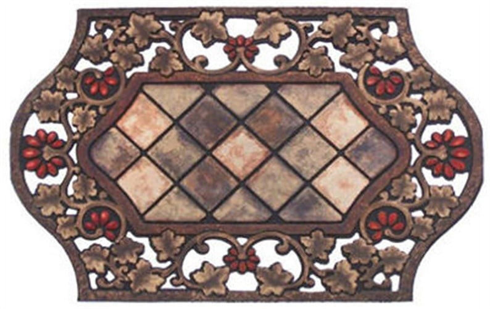 Multy Home Lp 5000225 Doormat, Earth Maple Vine Flocked Rubber, 22 x 34 ...