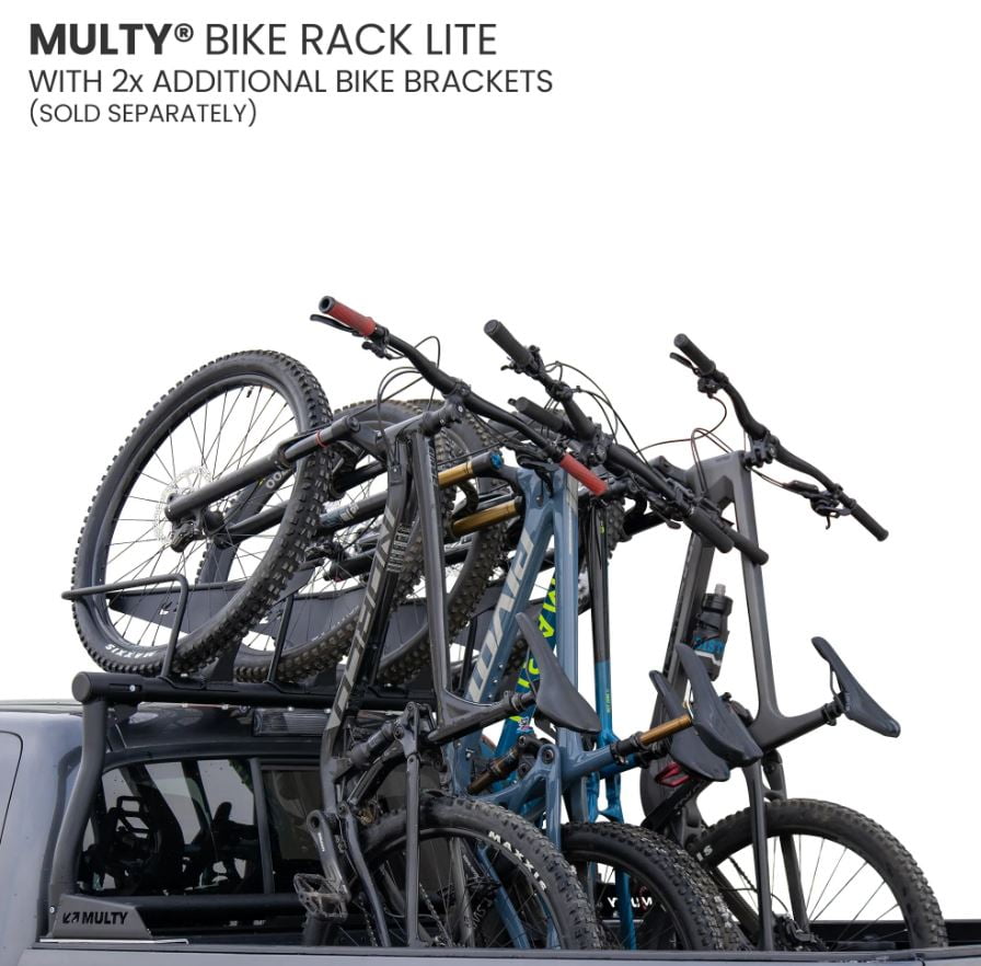 Multy Lite Uprite 2 Bicycle Mount Truck Bed Rack Systems LTD MR-2058 ...