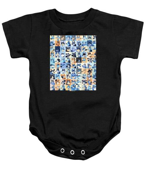 Mum Influence Bluey Kid Friendly Kudos Baby Onesie Kids Birthday Tee ...