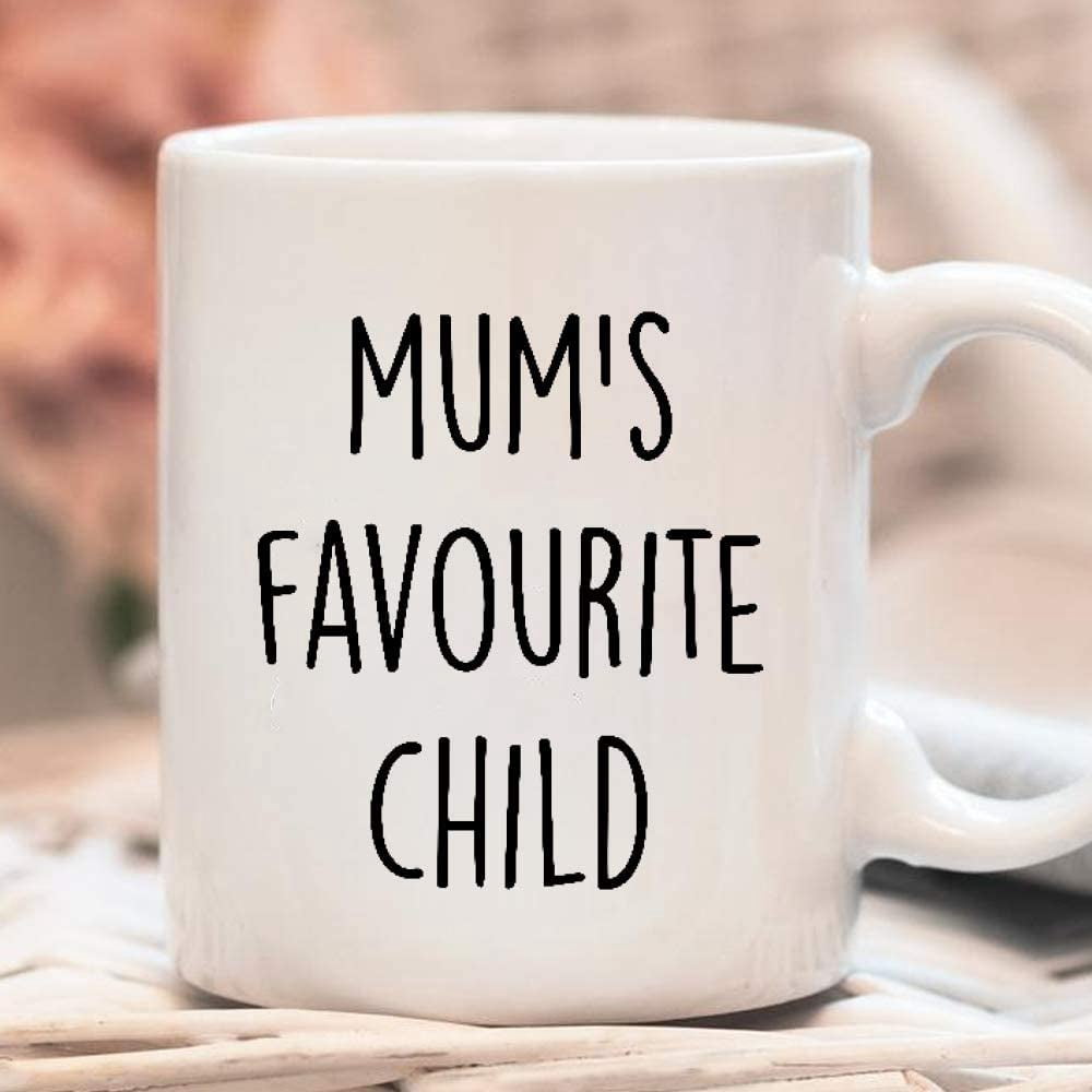 Mum's Favorite Child Daughter Son Mom Family Lovers Mothers Day Graphic ...