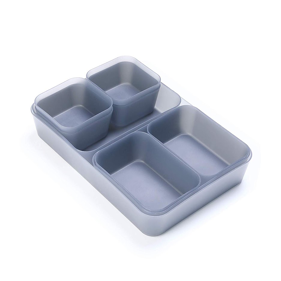 Mumba Drawer Organizer Pack of 9, Desktop, Drawer & Flatware Organizer ...