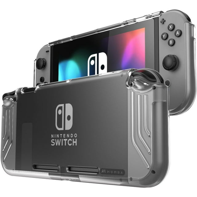 Mumba Nintendo Switch case, Premium Slim Clear Hybrid Protective Case ...